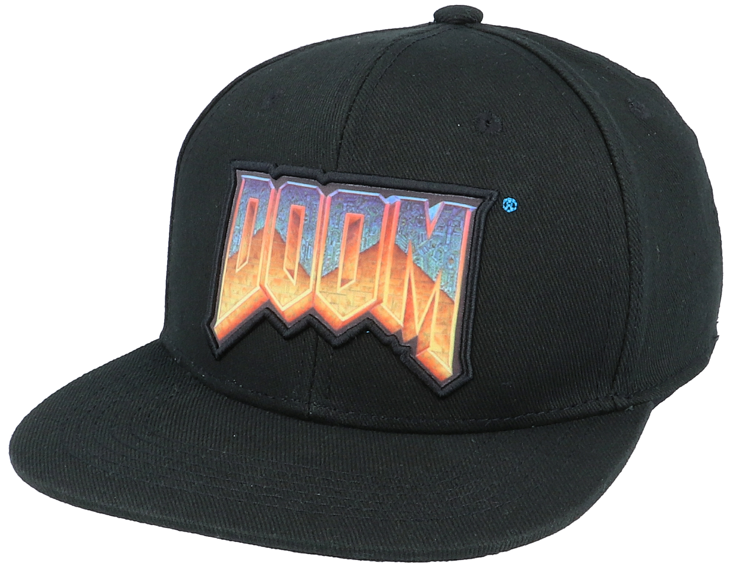 DOOM Logo Black Snapback - Difuzed caps - Hatstoreworld.com