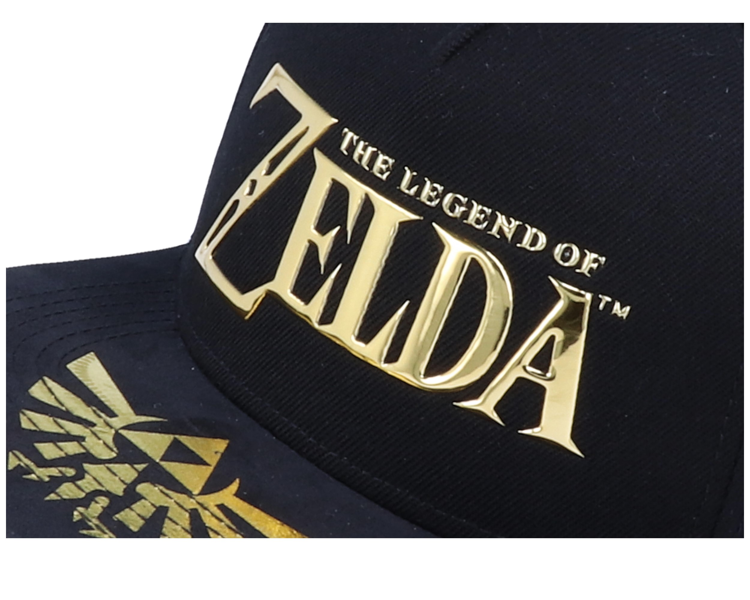 Nintendo The Legend of Zelda Black Snapback - Bioworld caps ...