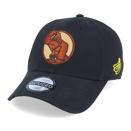 Nintendo Donkey Kong Black Adjustable - Difuzed caps - Hatstoreworld.com