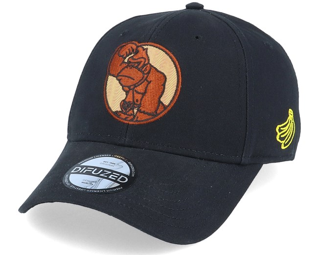 Nintendo Donkey Kong Black Adjustable - Difuzed caps - Hatstoreworld.com