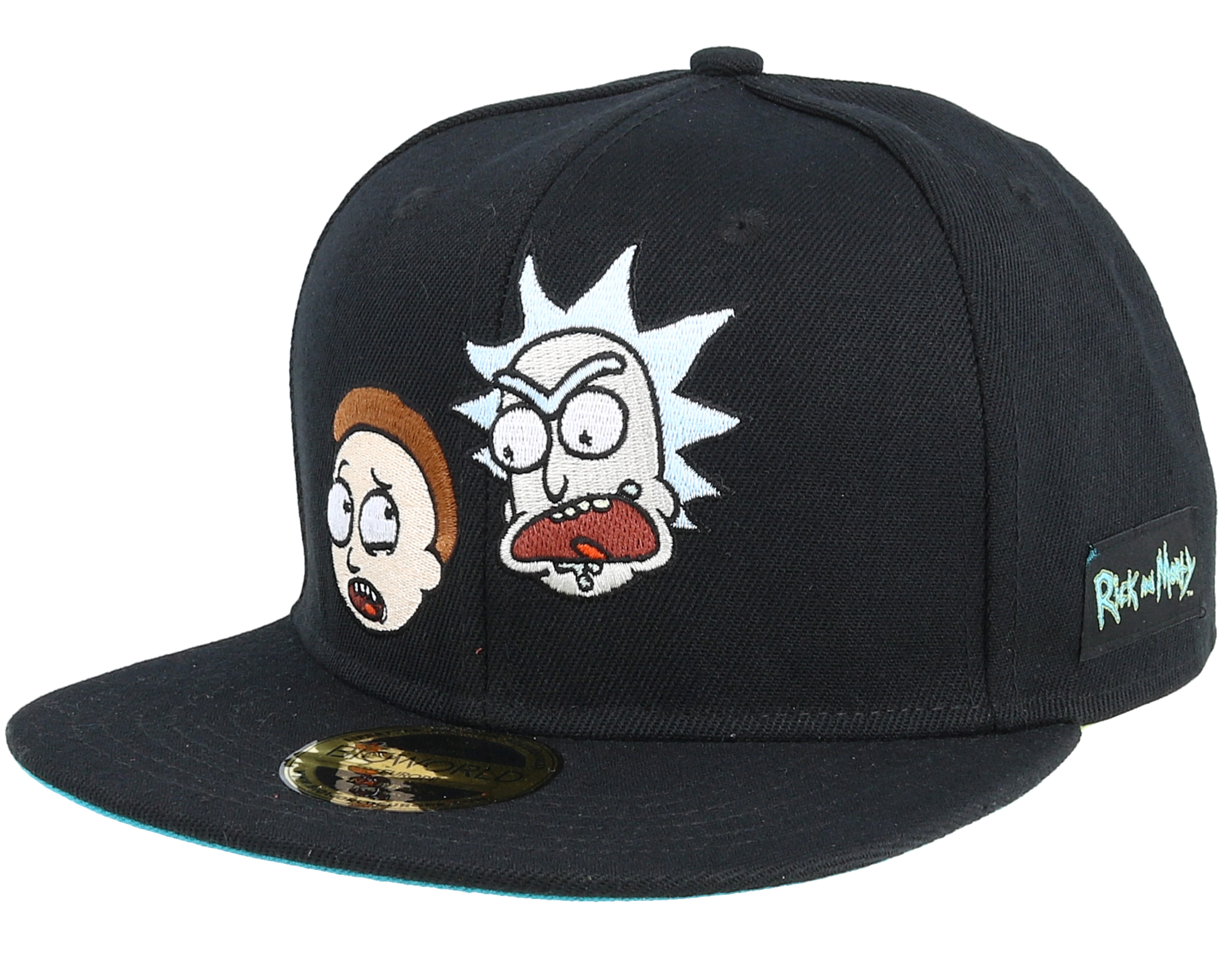 Rick And Morty Characters Black Snapback - Bioworld caps ...