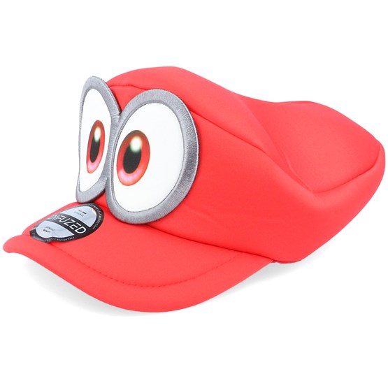 Nintendo Super Mario Odyssey Red Flexfit - Difuzed caps - Hatstoreworld.com