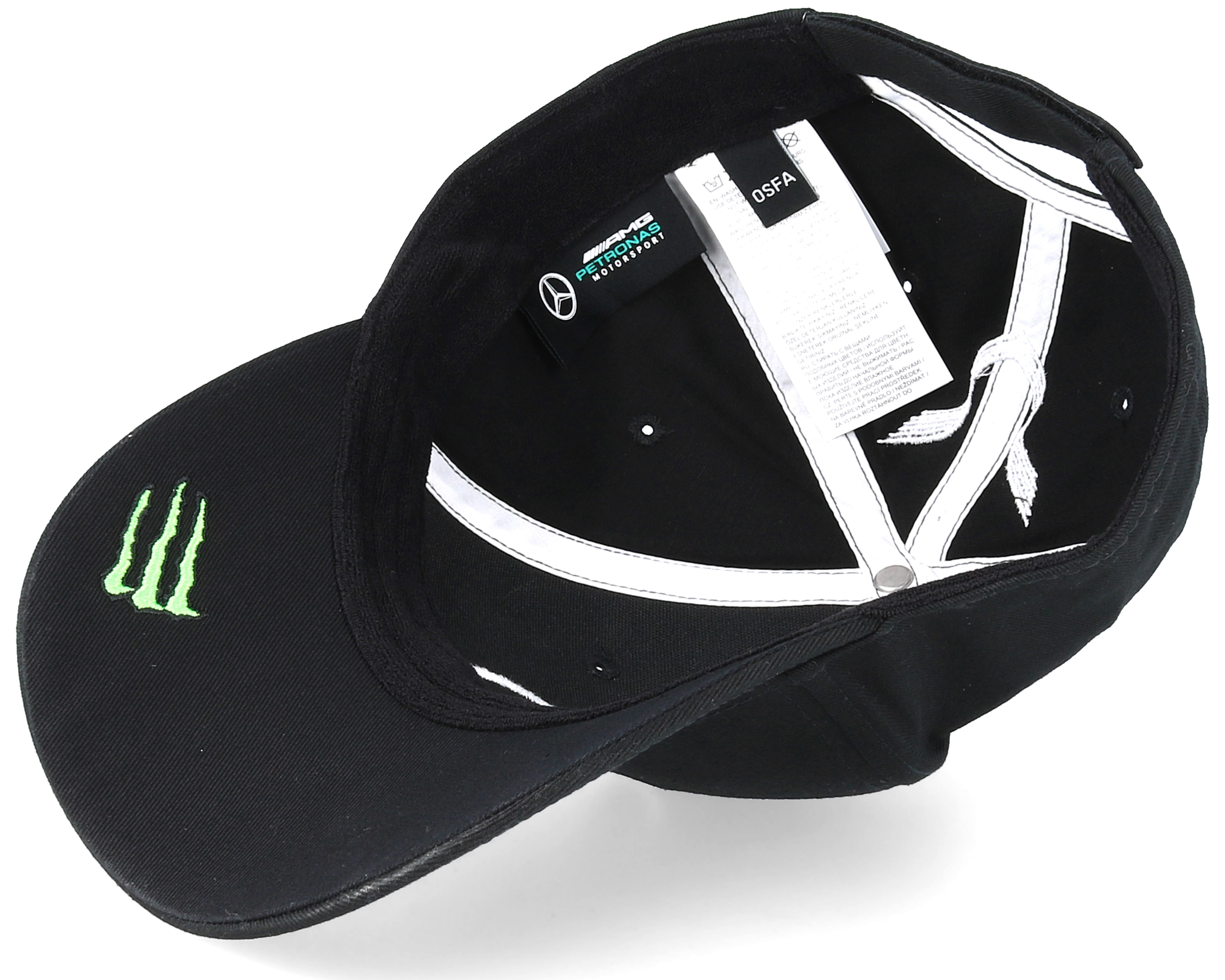 Lewis Hamilton Drivers Cap Black Adjustable - Mercedes caps ...