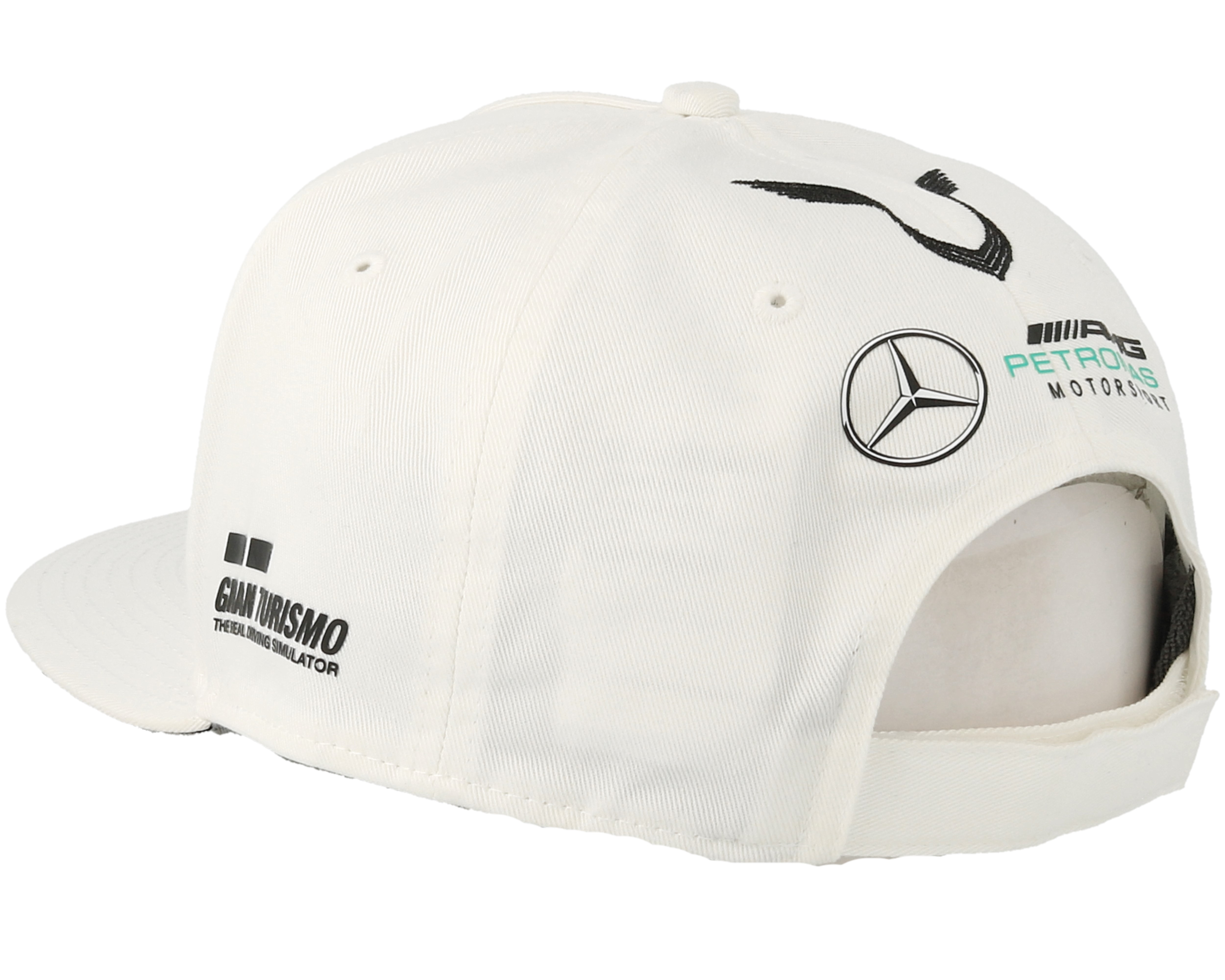 Lewis Hamilton Drivers Cap White Snapback - Mercedes caps ...