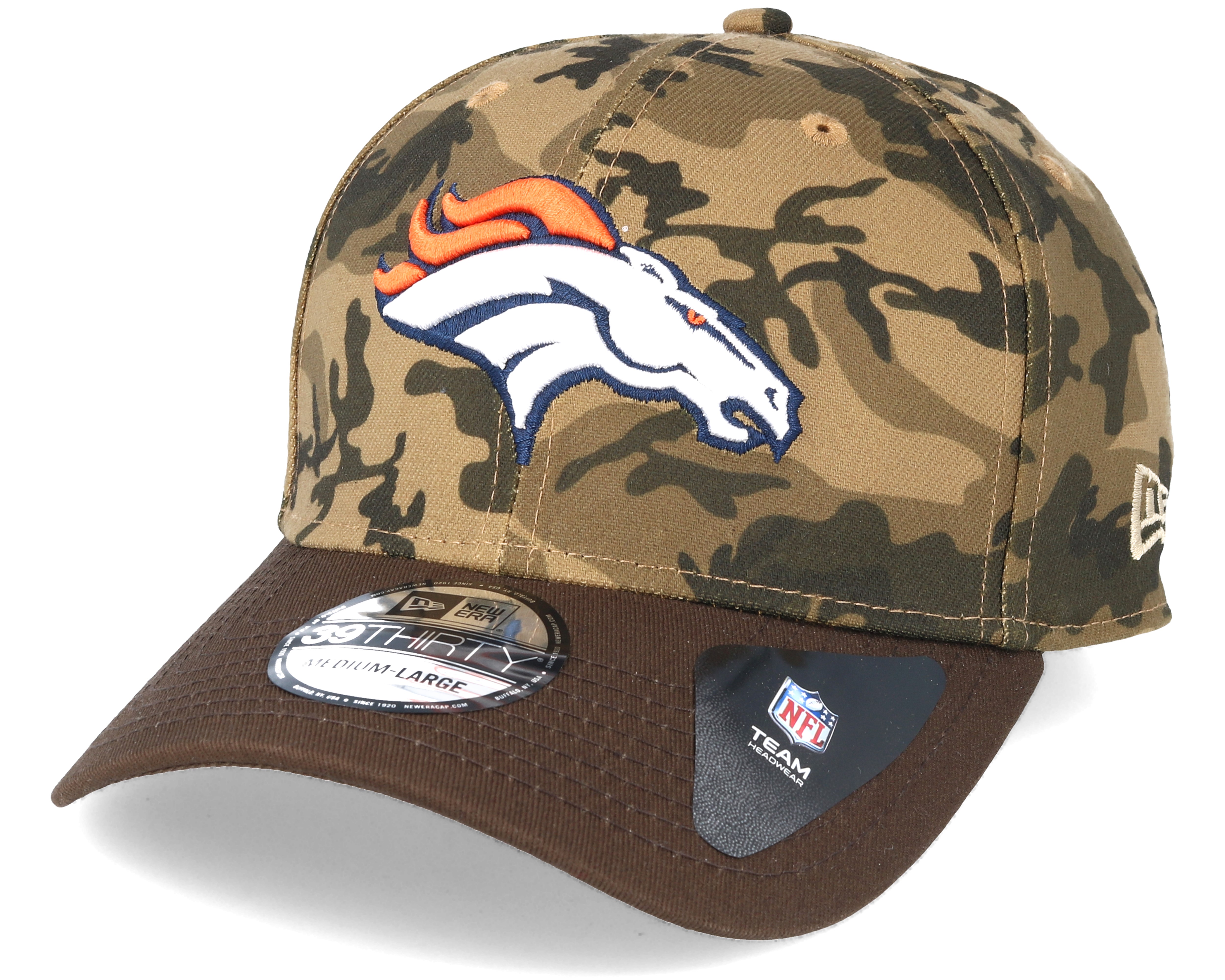 Denver Broncos Team Stretch Camo 39Thirty - New Era caps ...