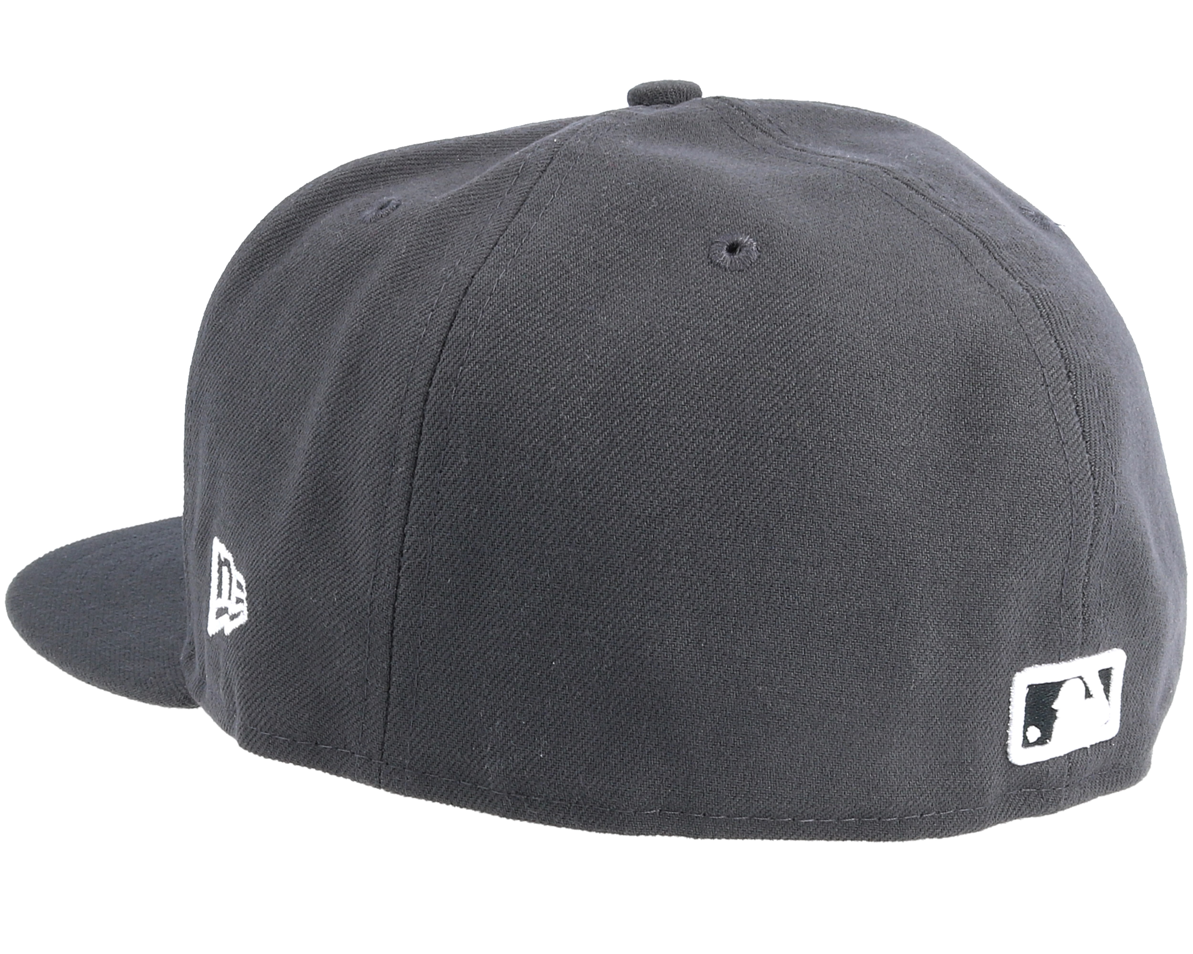 New York Yankees MLB Basics Graphite/White 59Fifty Fitted - New Era ...