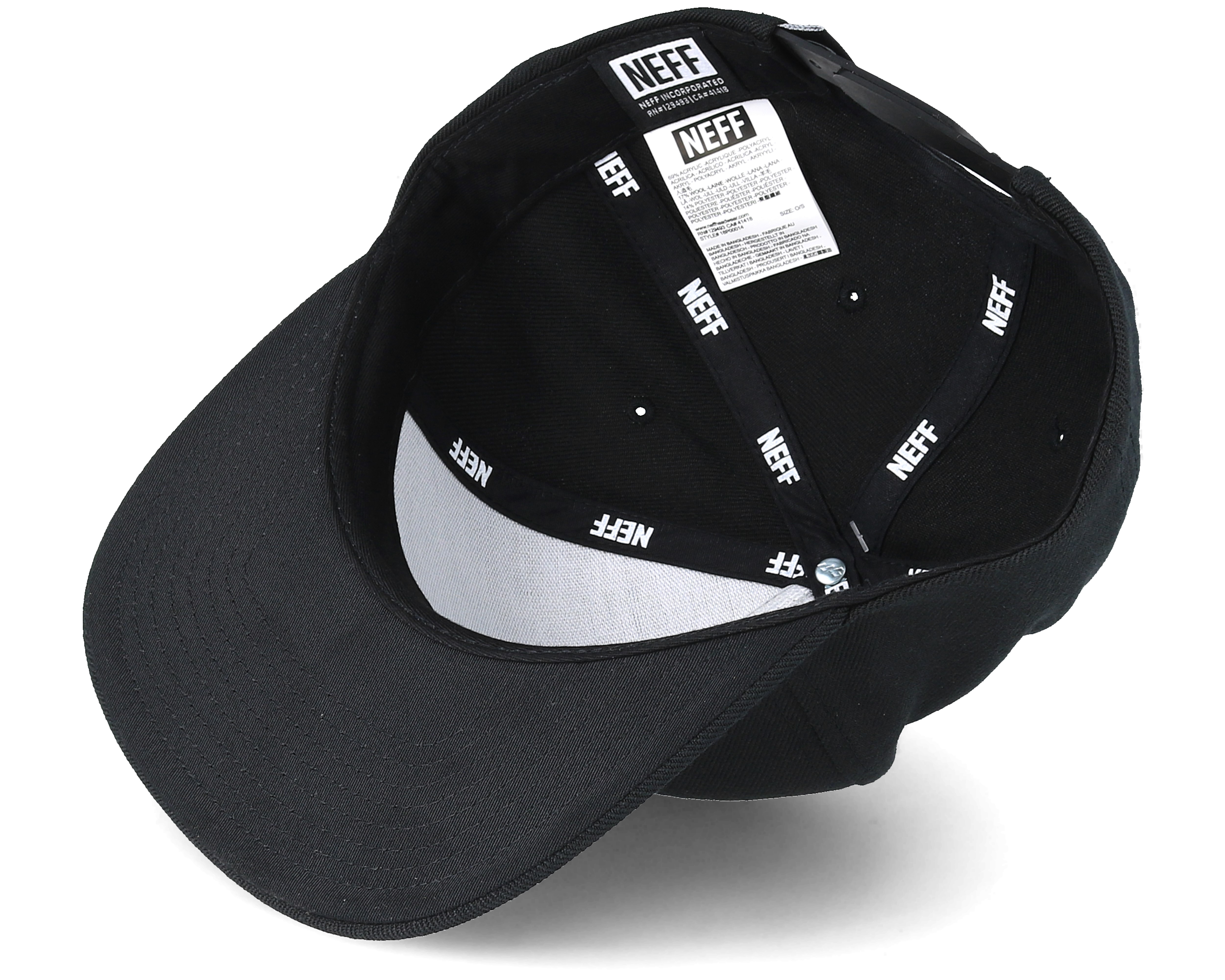 Y Cap Black/Gum Snapback - Neff caps - Hatstoreworld.com