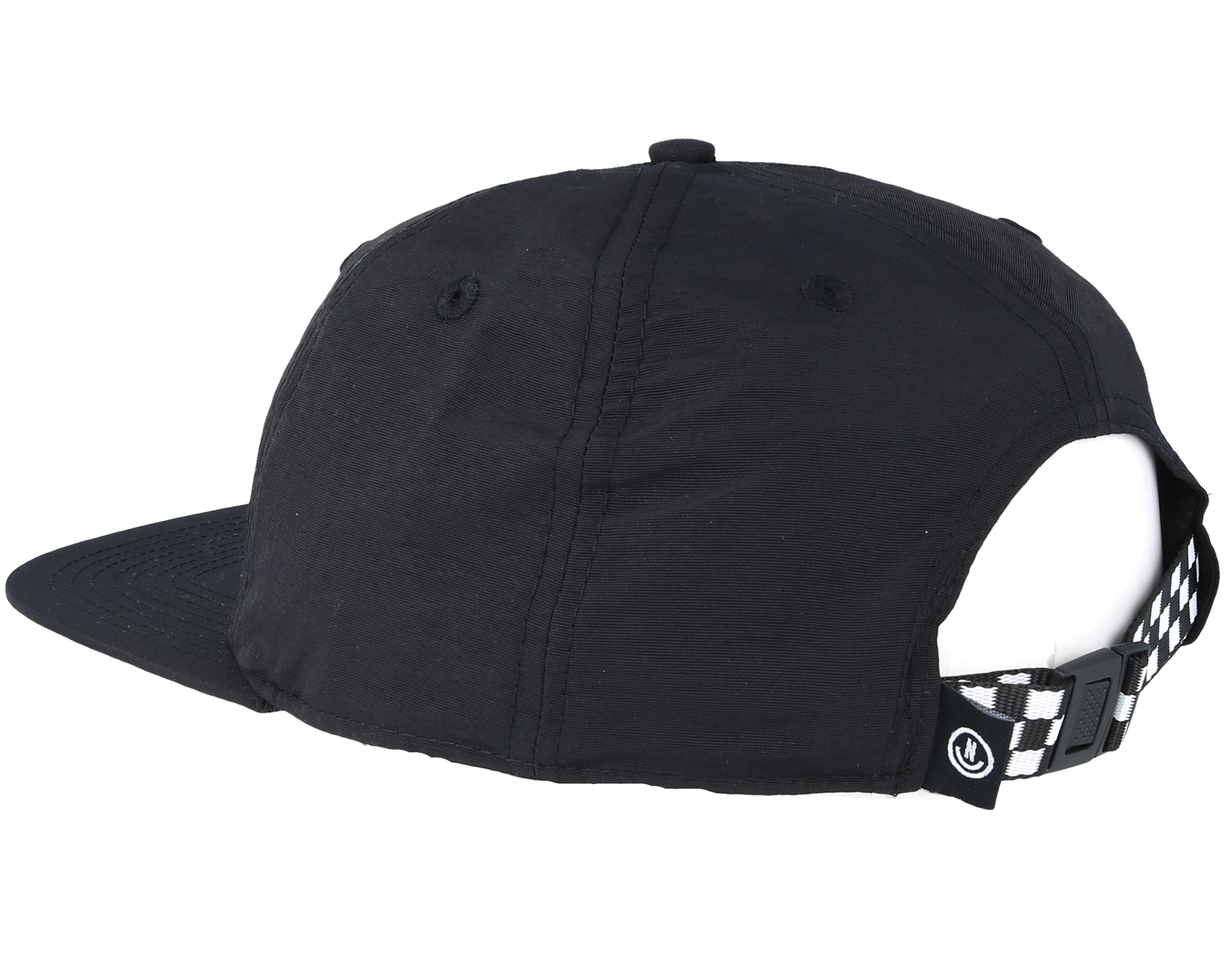 Racer Cap Black Strapback - Neff caps - Hatstoreworld.com