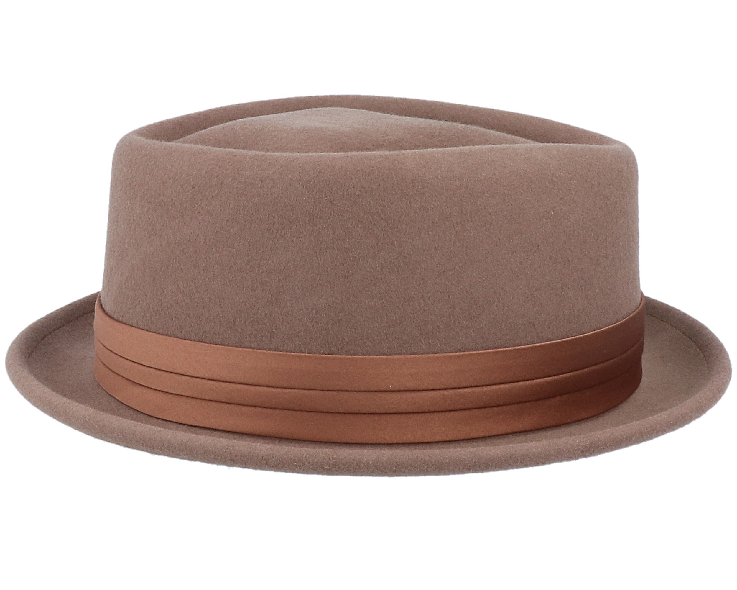 Stout Camel Pork Pie - Brixton hats - Hatstoreworld.com