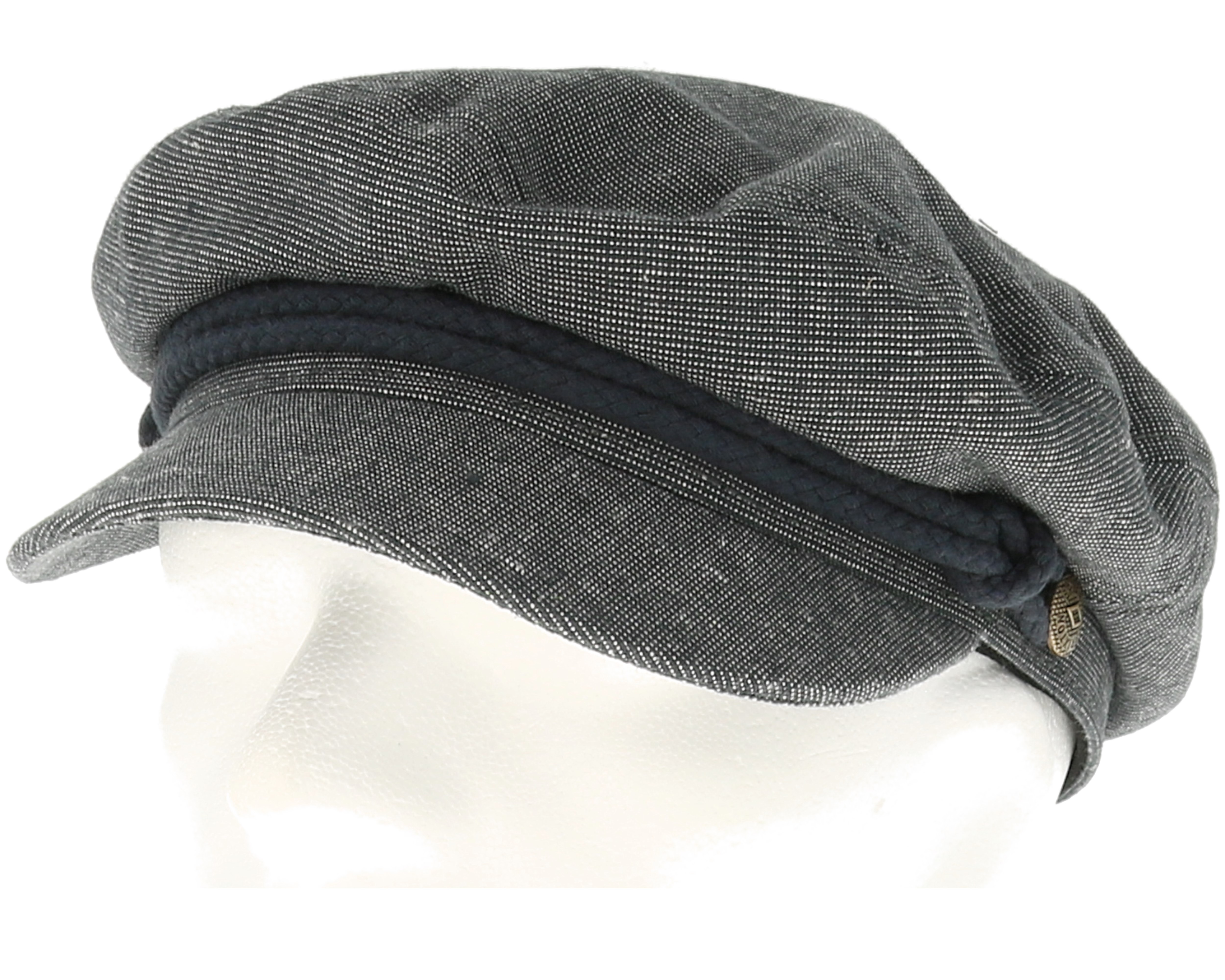 Fiddler Slate Flat Cap - Brixton caps - Hatstoreworld.com