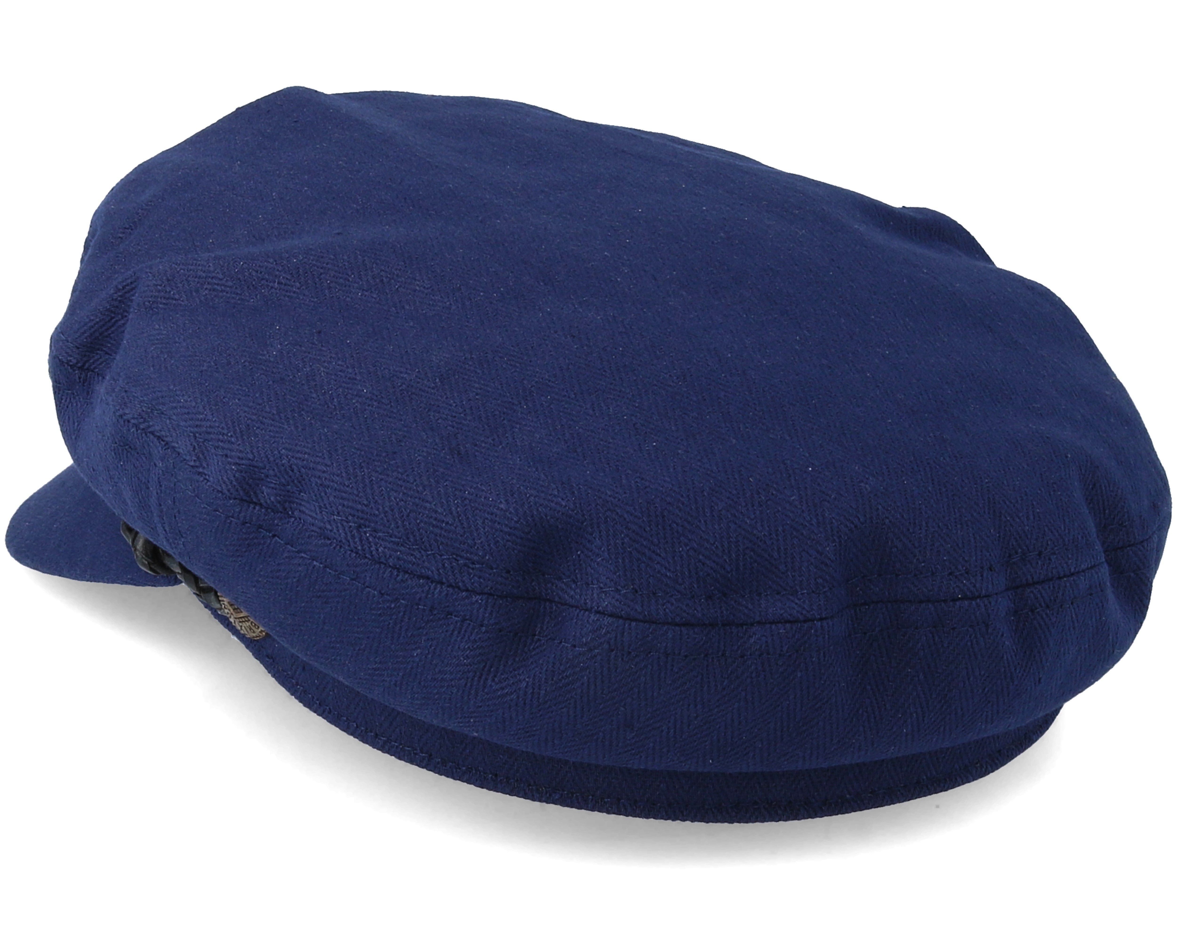 Ashland Indigo Flat Cap - Brixton caps - Hatstoreworld.com
