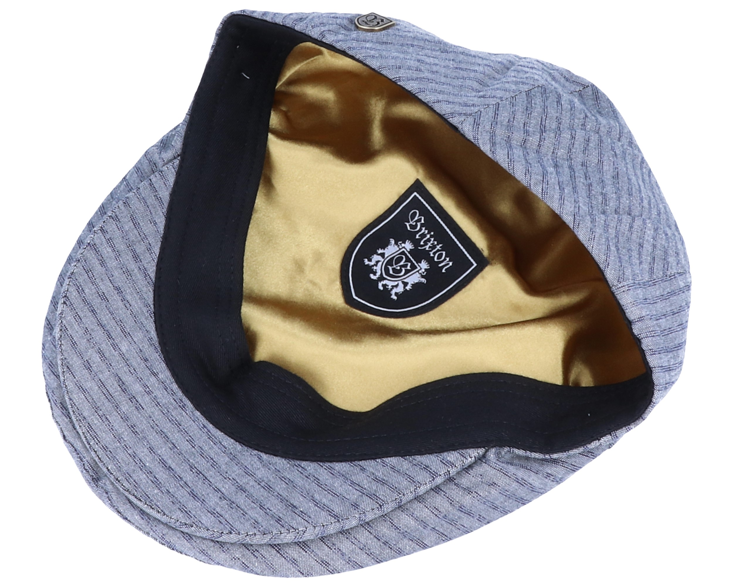 Hooligan Grey/Navy Snap Cap - Brixton caps - Hatstoreworld.com