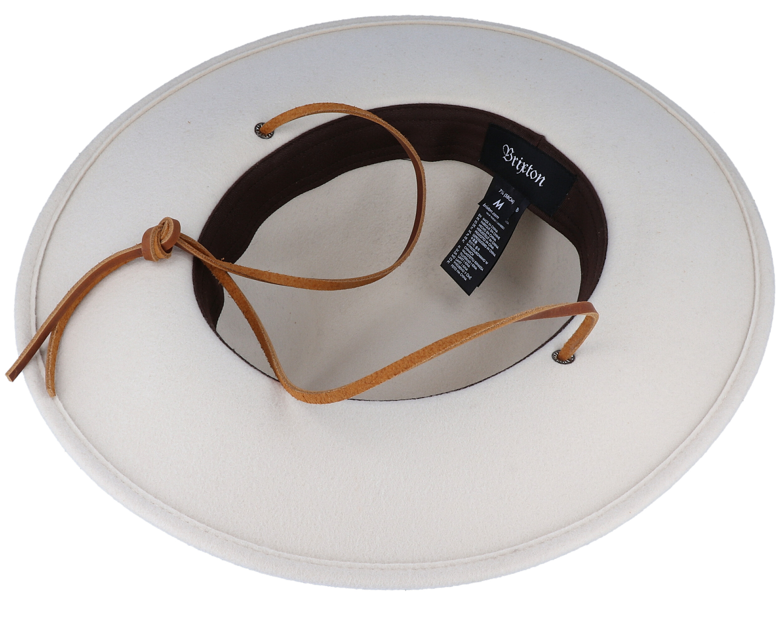 Field Dove White Fedora - Brixton hats - Hatstoreworld.com