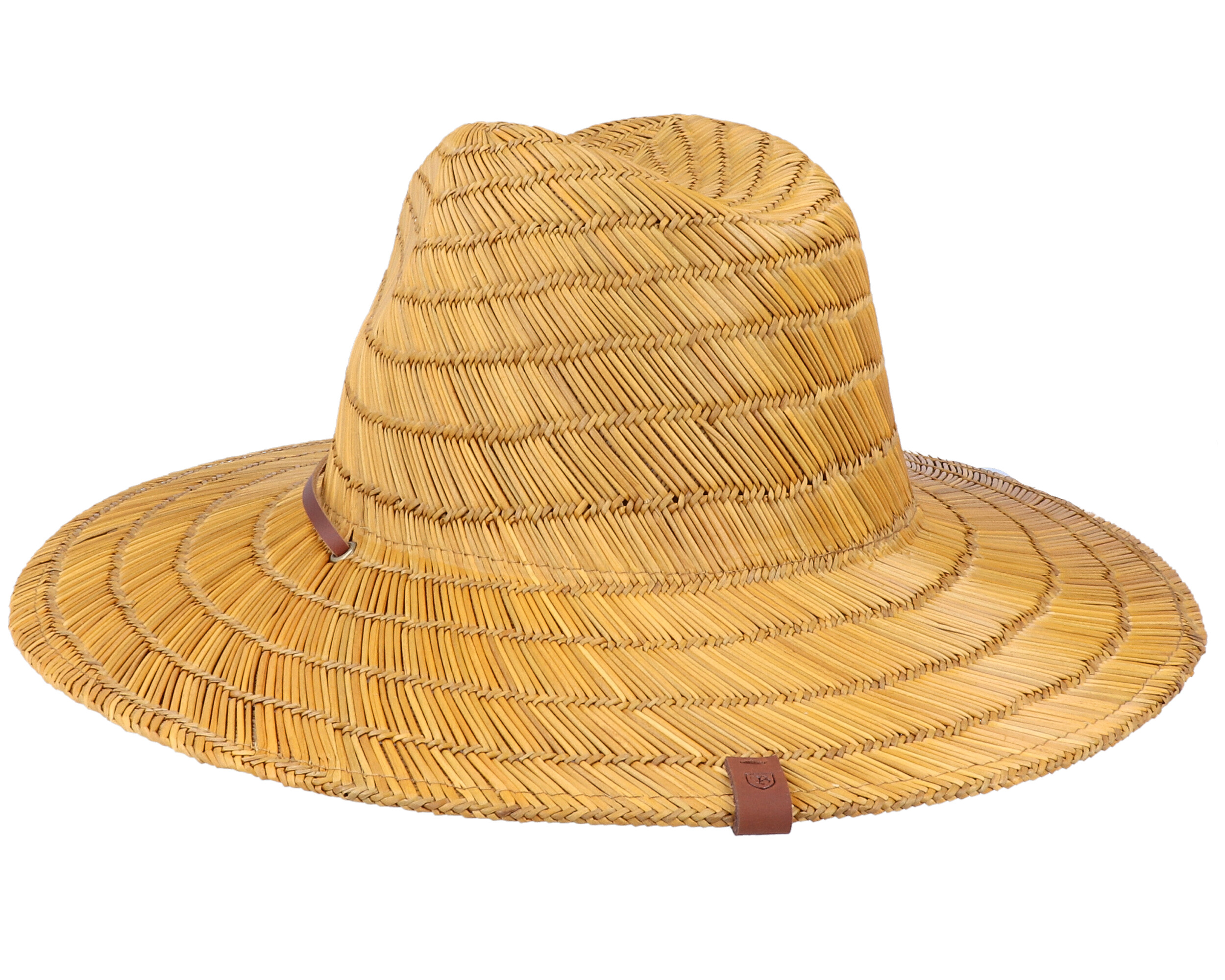 Bells Fedora Copper Straw Hat - Brixton hats - Hatstoreworld.com