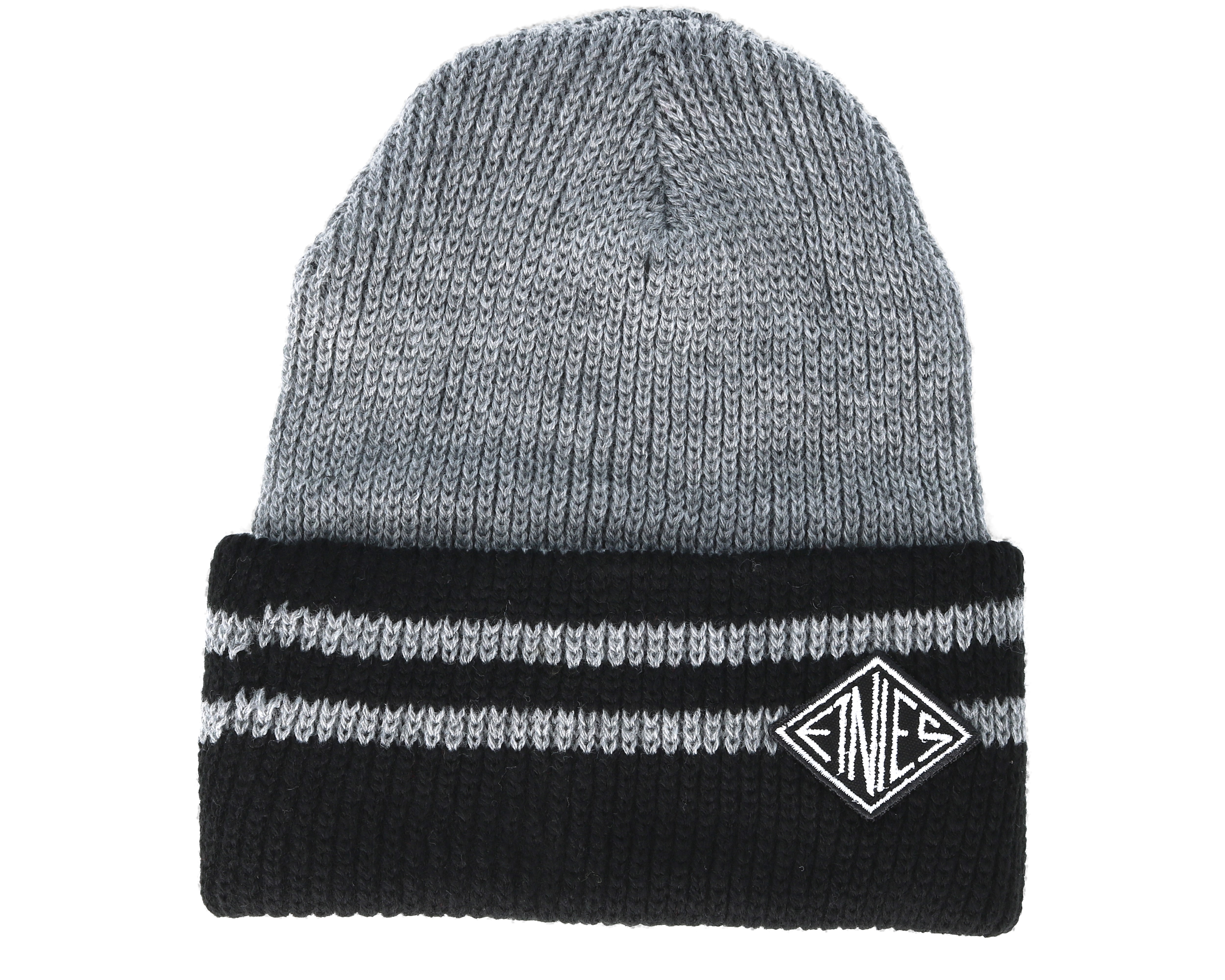 Drifter Grey/Black Beanie - Etnies beanies - Hatstoreworld.com