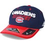 Montreal Canadiens Locker Room Structured Navy Flexfit - Adidas caps - Hatstoreworld.com