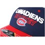 Montreal Canadiens Locker Room Structured Navy Flexfit - Adidas caps - Hatstoreworld.com