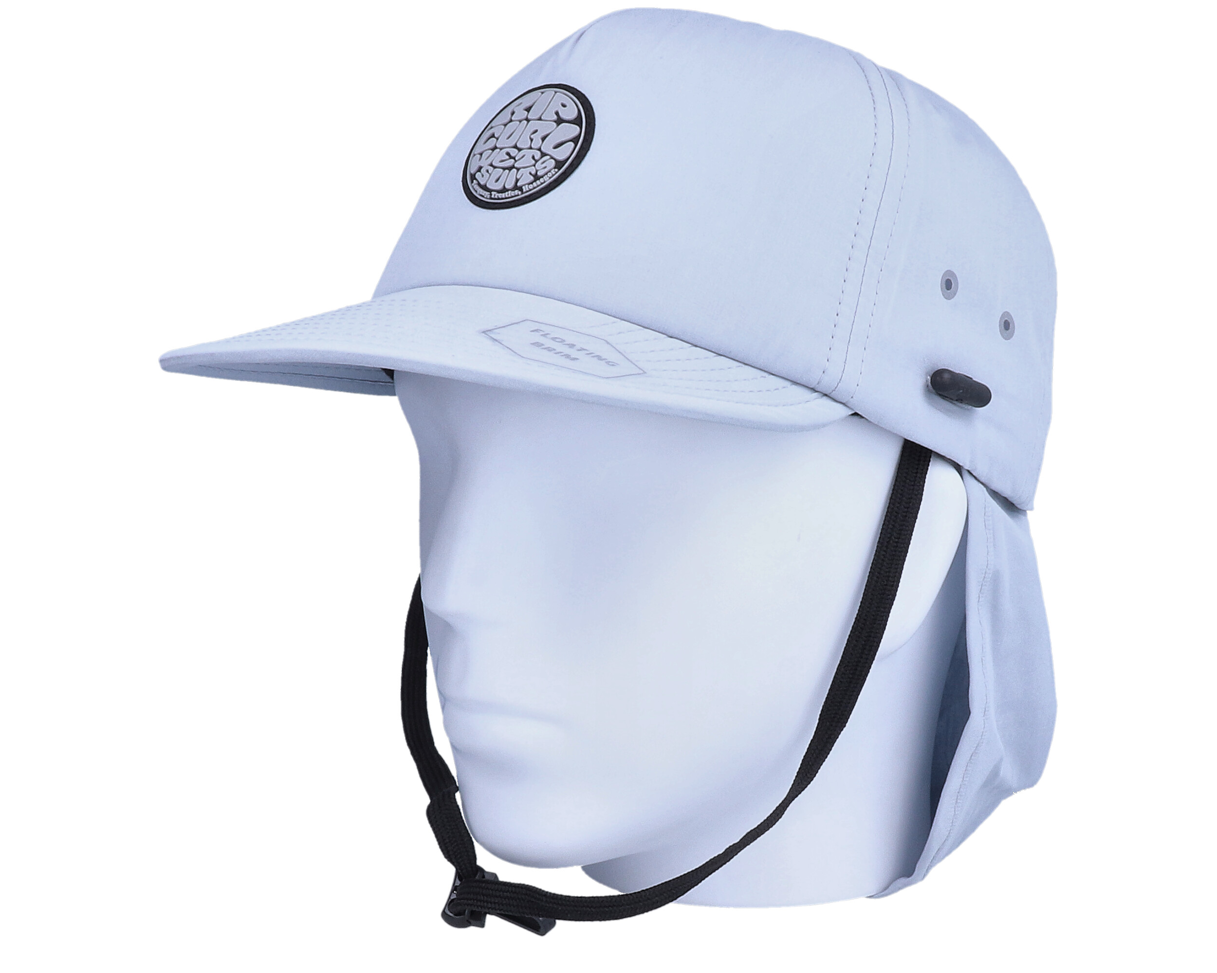 Wetty Surf Grey Ear Flap - Rip Curl caps - Hatstoreworld.com