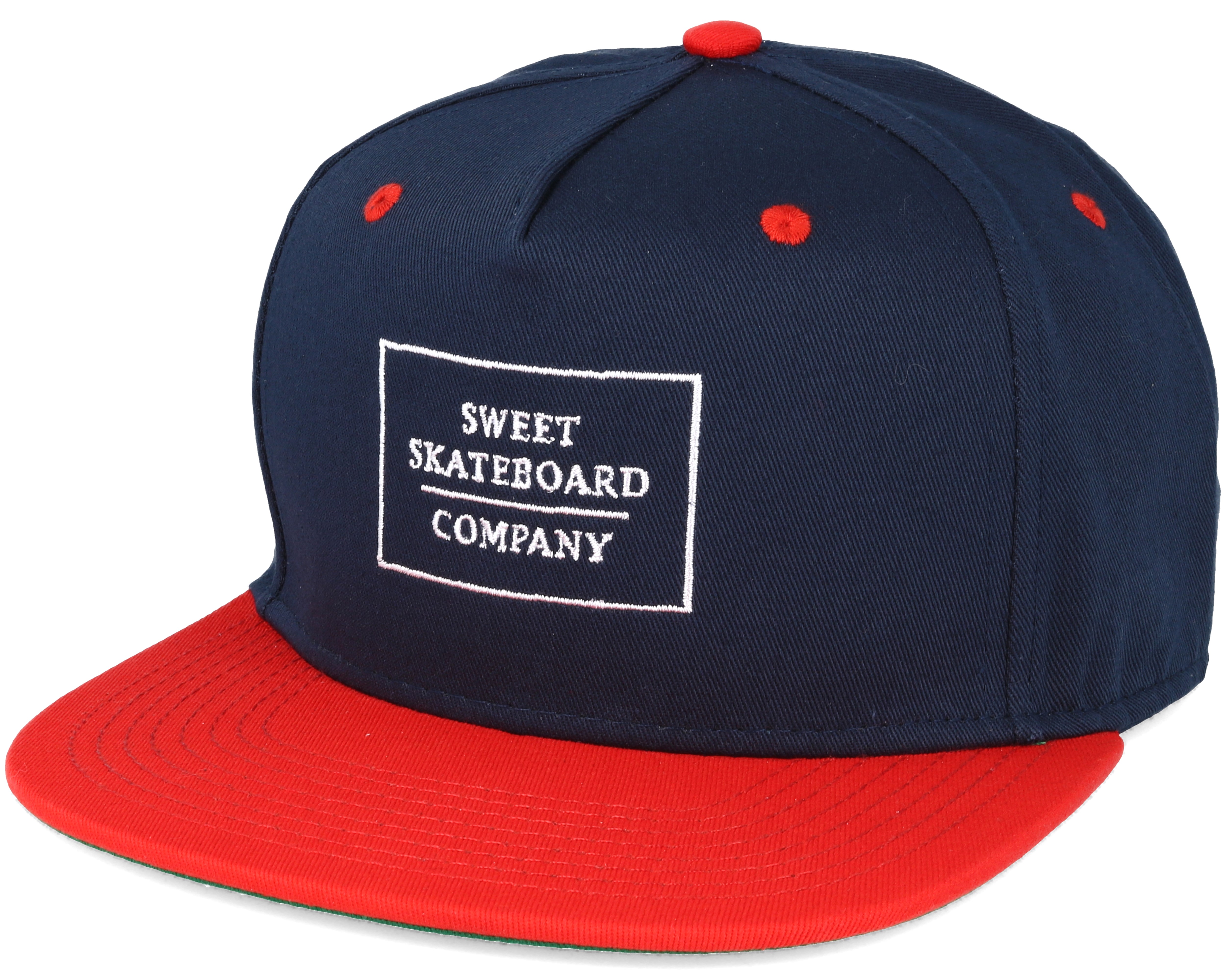 Company Navy/Red Snapback - Sweet caps - Hatstoreworld.com