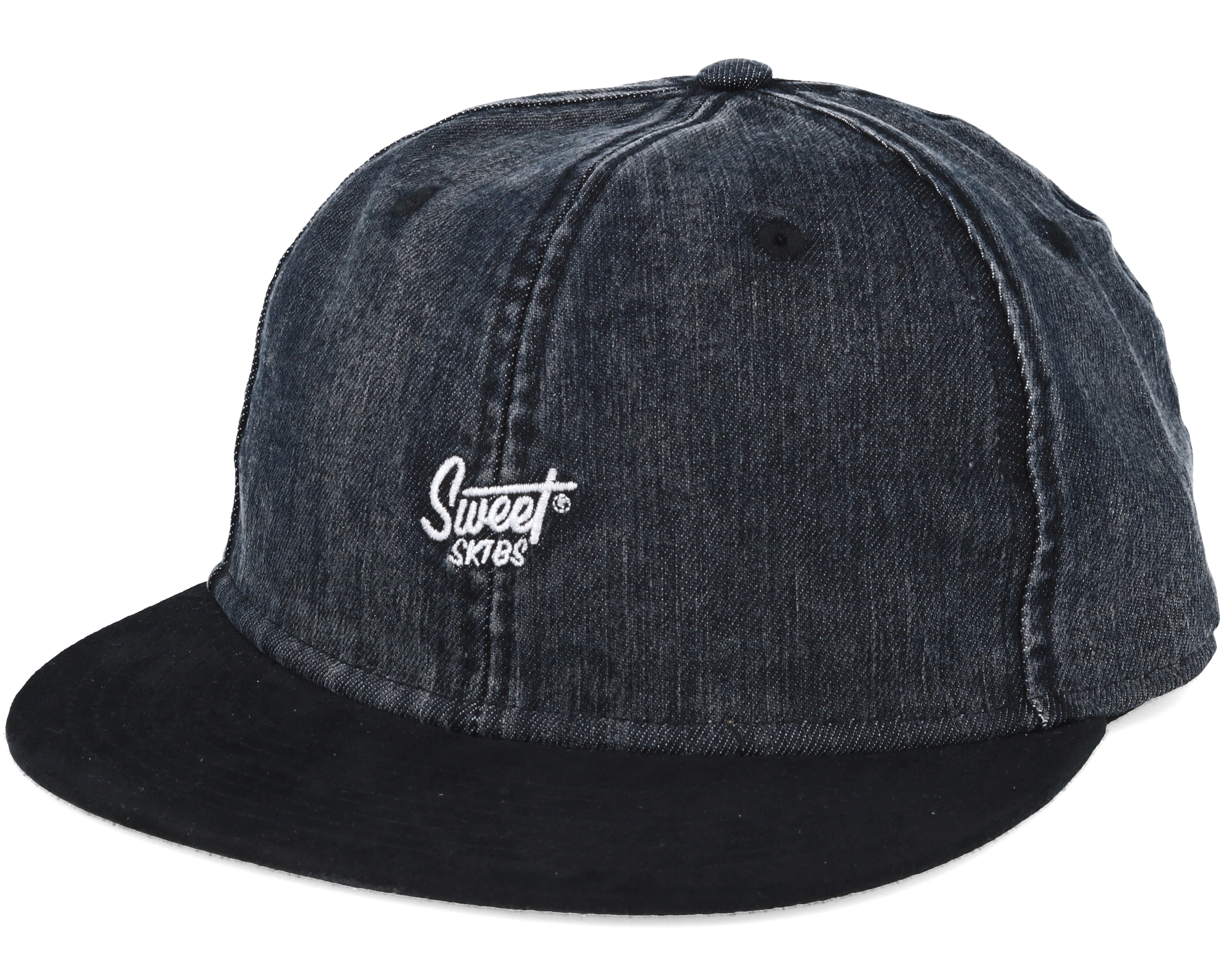 Script Black Wash/Black Unconstructed - Sweet caps - Hatstoreworld.com
