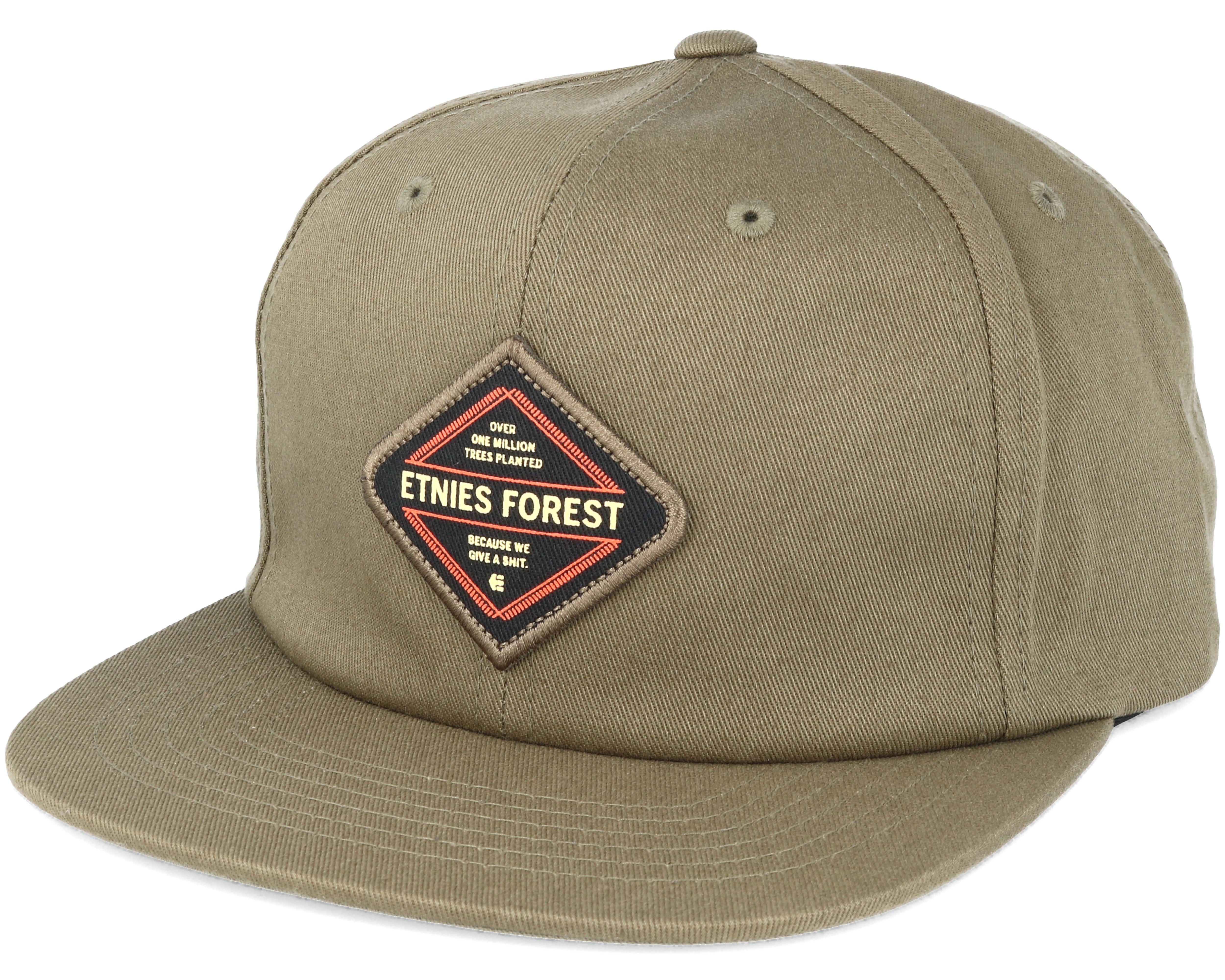 Infield Ballcap Olive Snapback - Etnies caps - Hatstoreworld.com