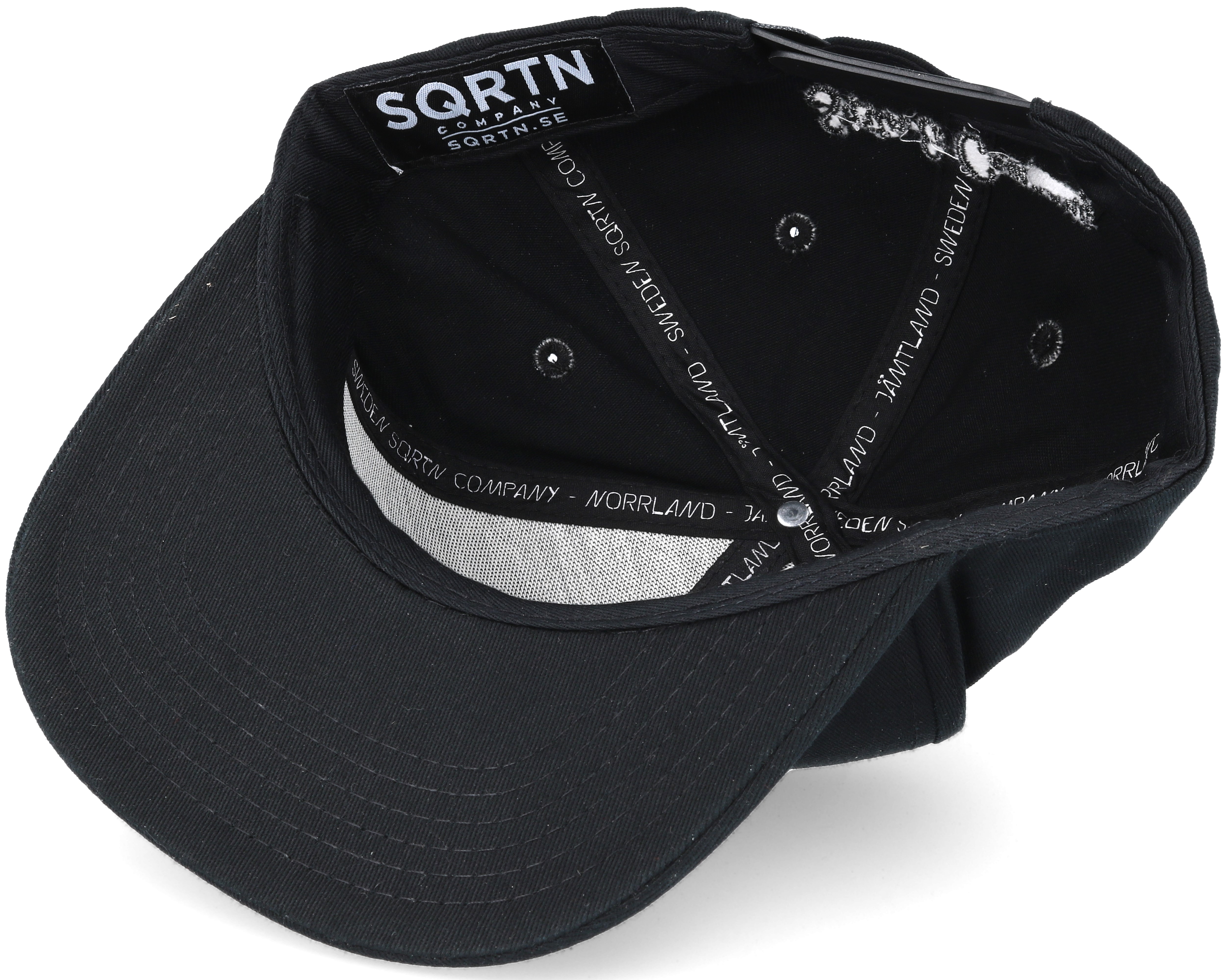 CB Black Snapback - Sqrtn caps - Hatstoreworld.com