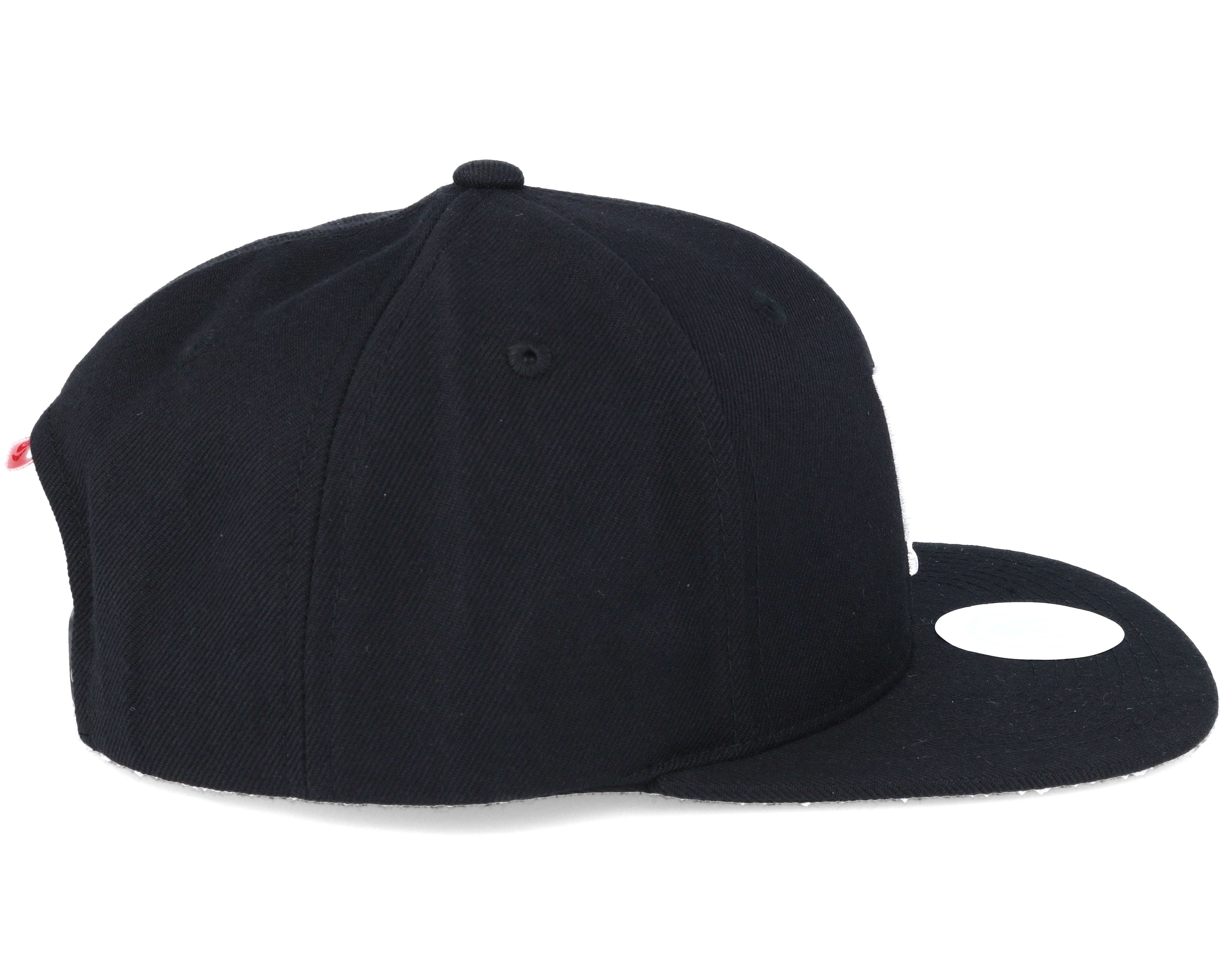 Spinback Black Snapback - Upfront caps - Hatstoreworld.com