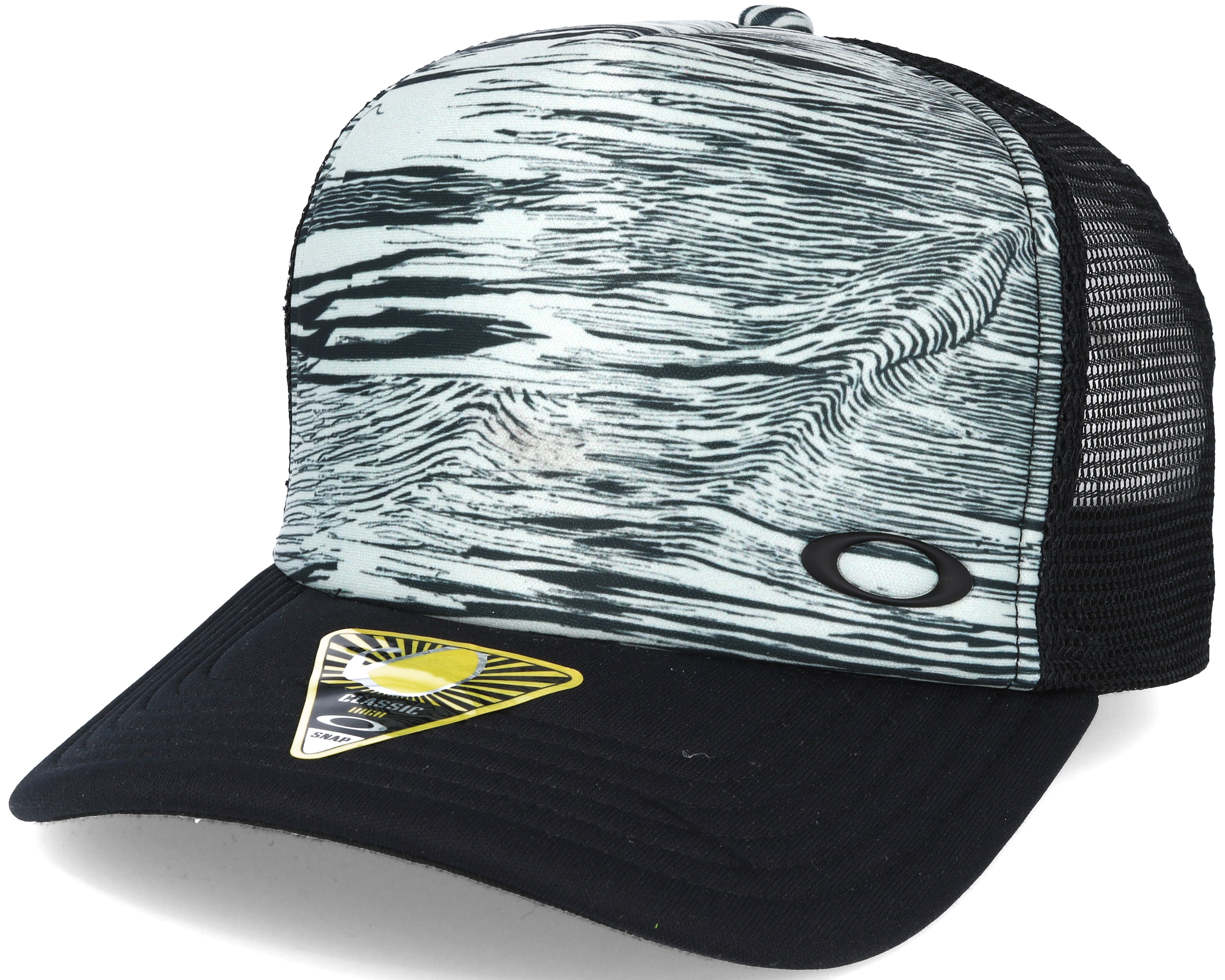 Mesh Sublimated Grey/Black Trucker Adjustable- Oakley caps ...