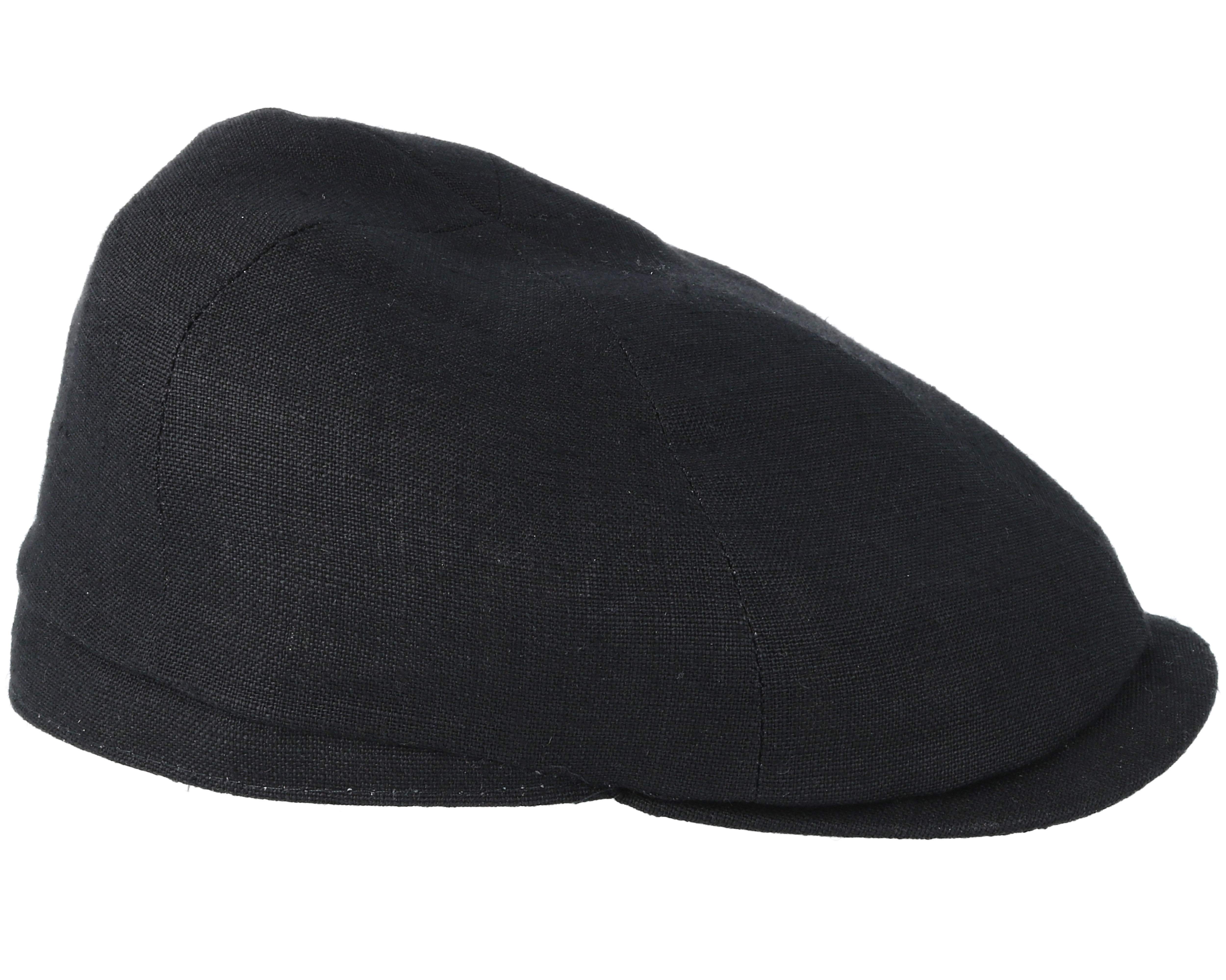 Sixpence Stripe Black Flat Cap - City Sport caps - Hatstoreworld.com