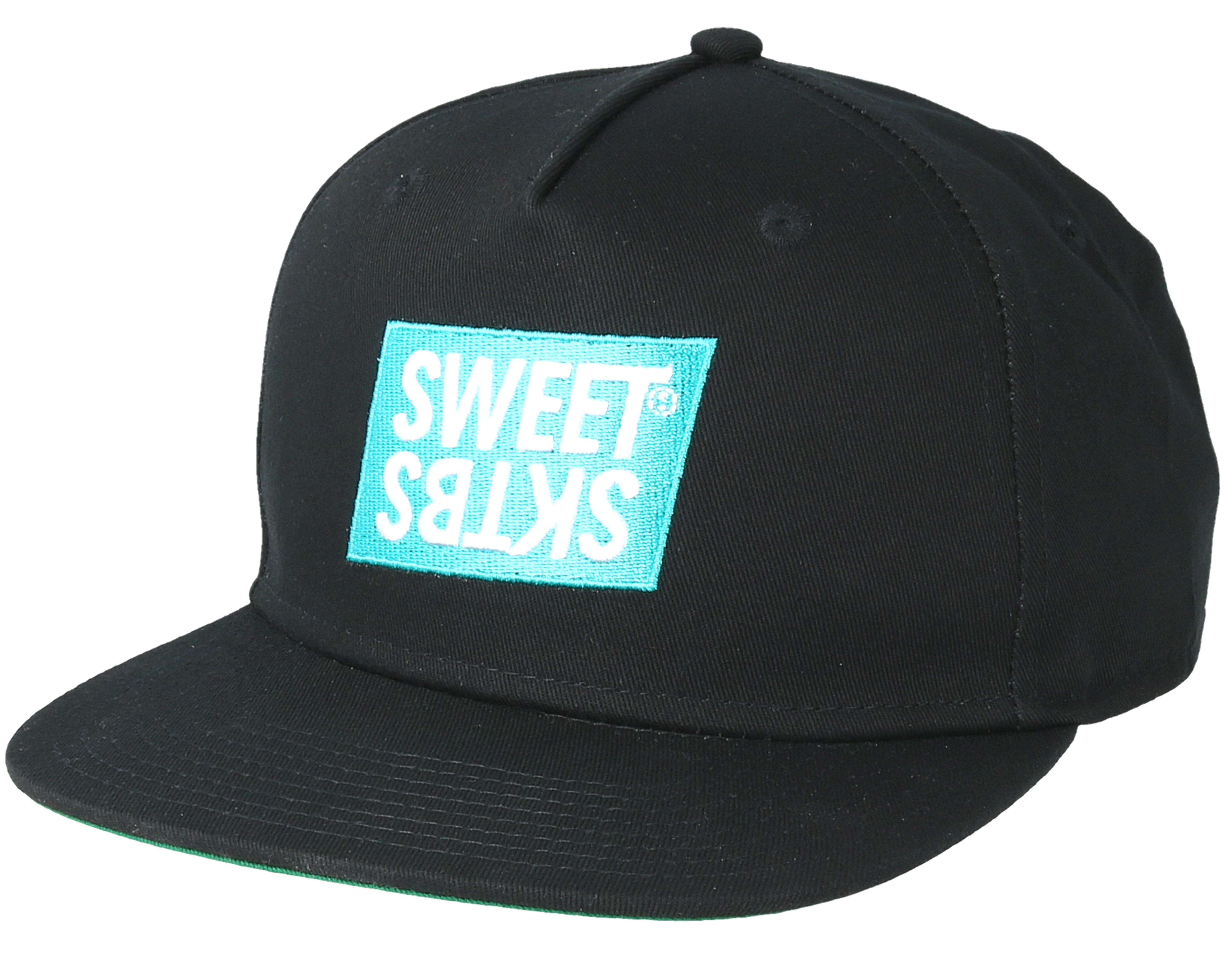 Official Black/Teal Snapback - Sweet caps - Hatstoreworld.com