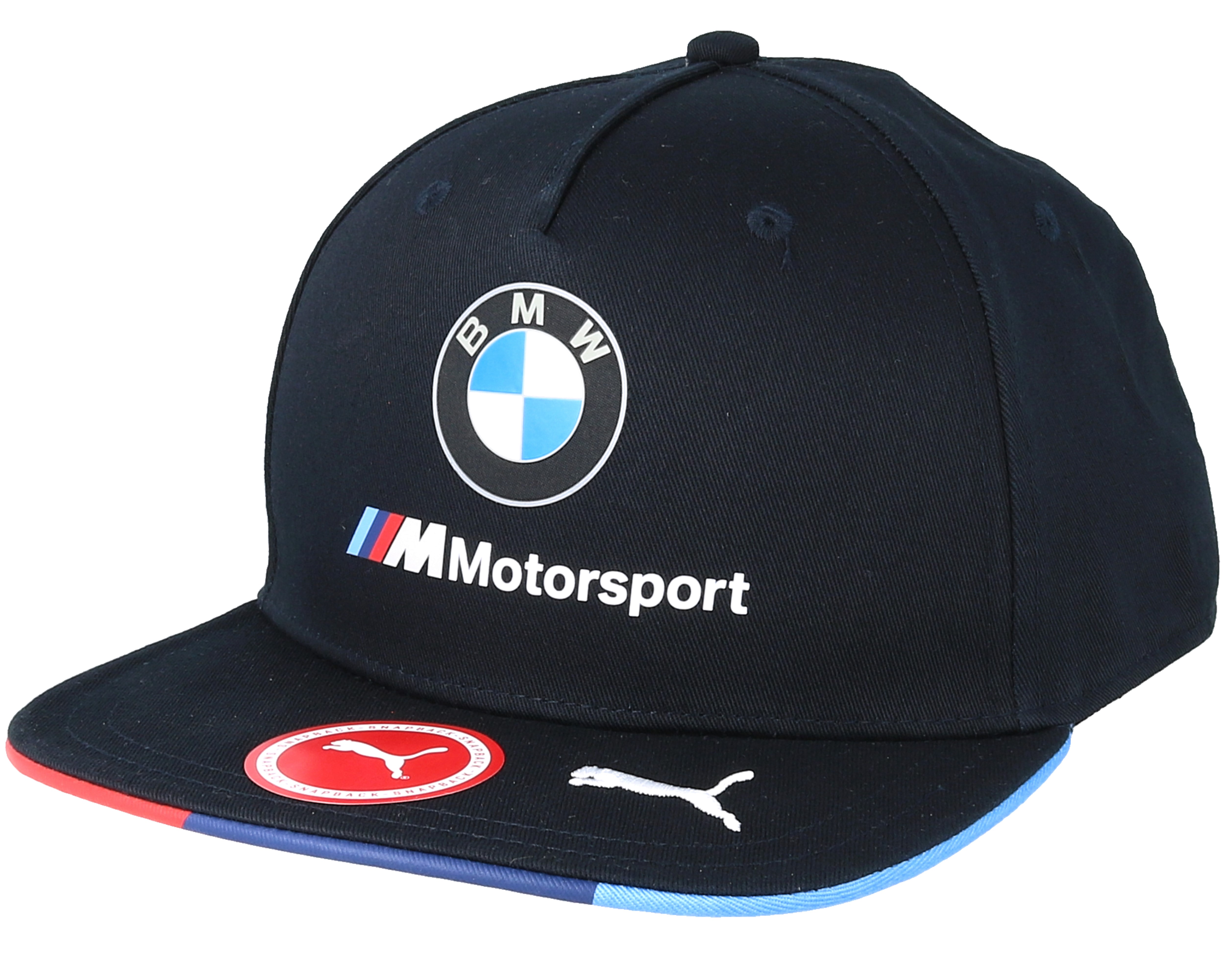 Team Cap Black Snapback - BMW caps - Hatstoreworld.com