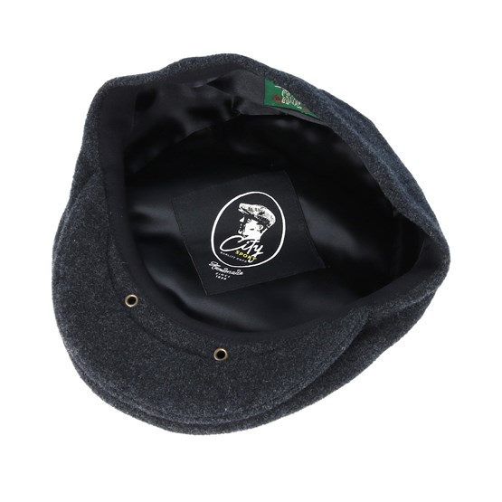 Dark Grey Flat Cap - City Sport caps - Hatstoreworld.com