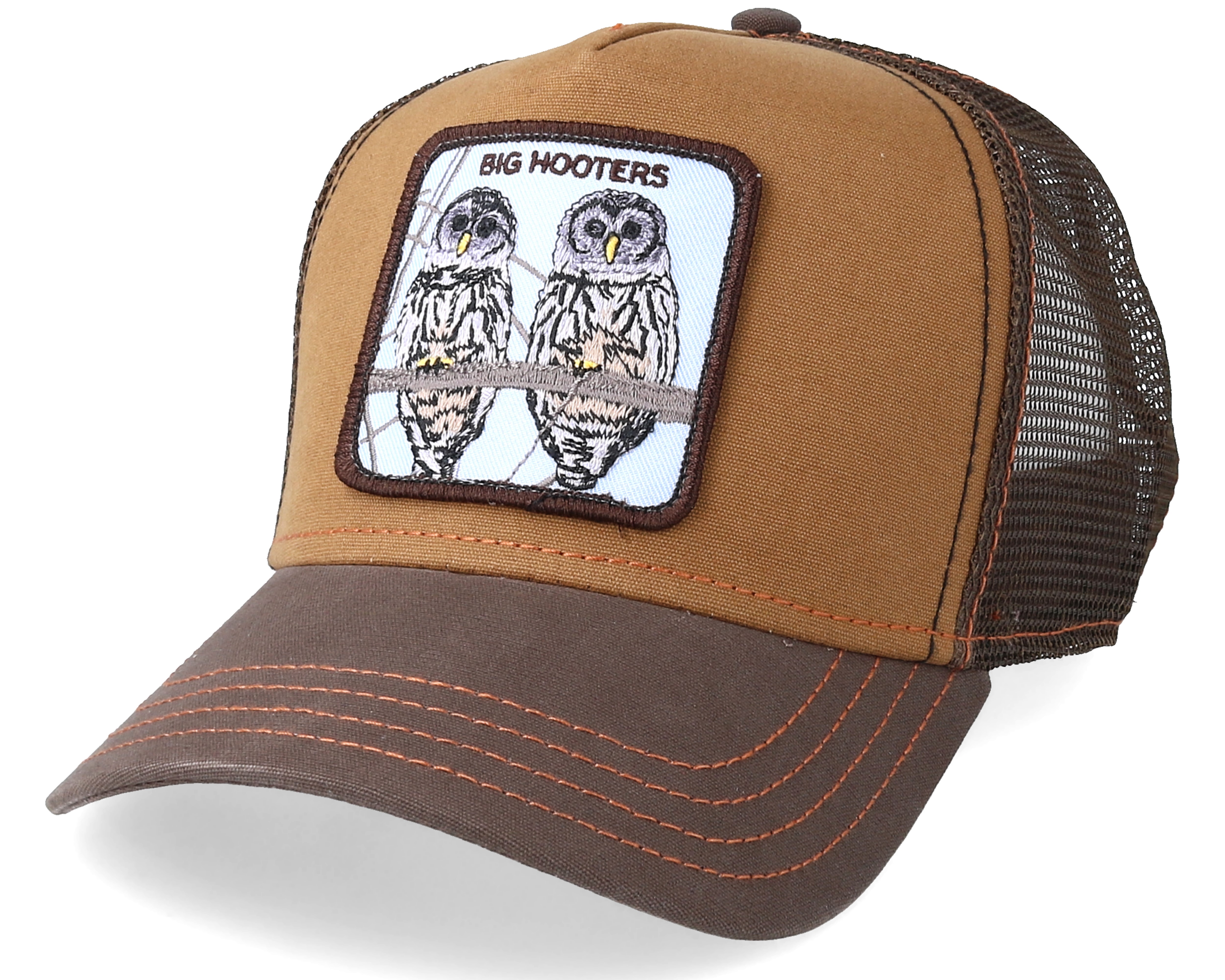 Hooters Brown Trucker - Goorin Bros. caps - Hatstoreworld.com