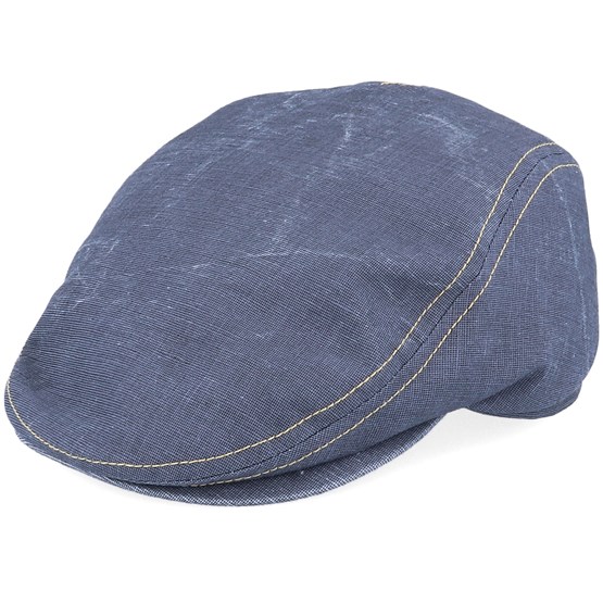 Frankie Savona Blue Flat Cap - Mayser caps - Hatstoreworld.com
