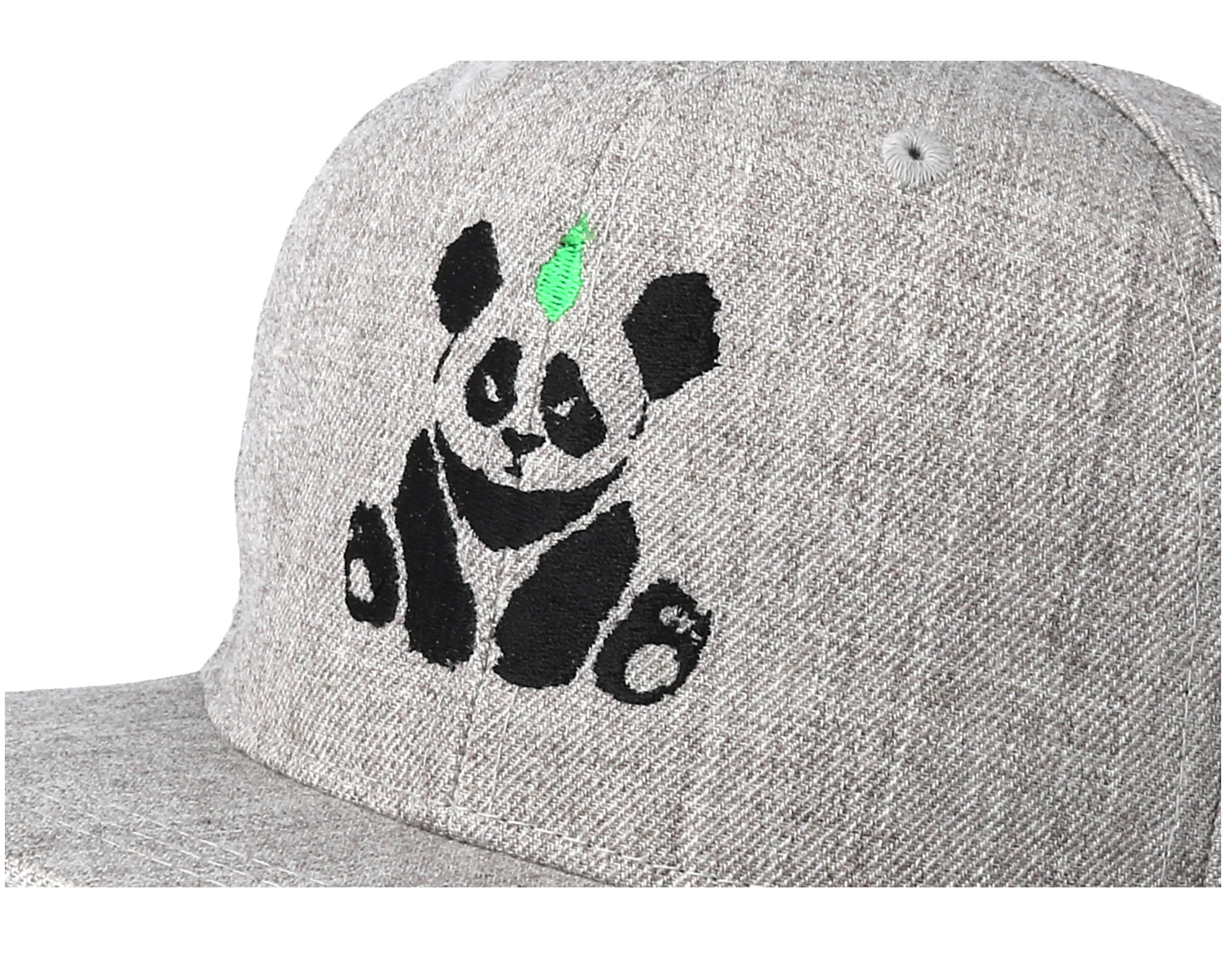 Kids Panda Grey Kids Snapback - Kiddo Cap caps - Hatstoreworld.com