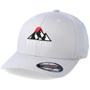 Logo WS Silver Flexfit - Wild Spirit caps - Hatstoreworld.com