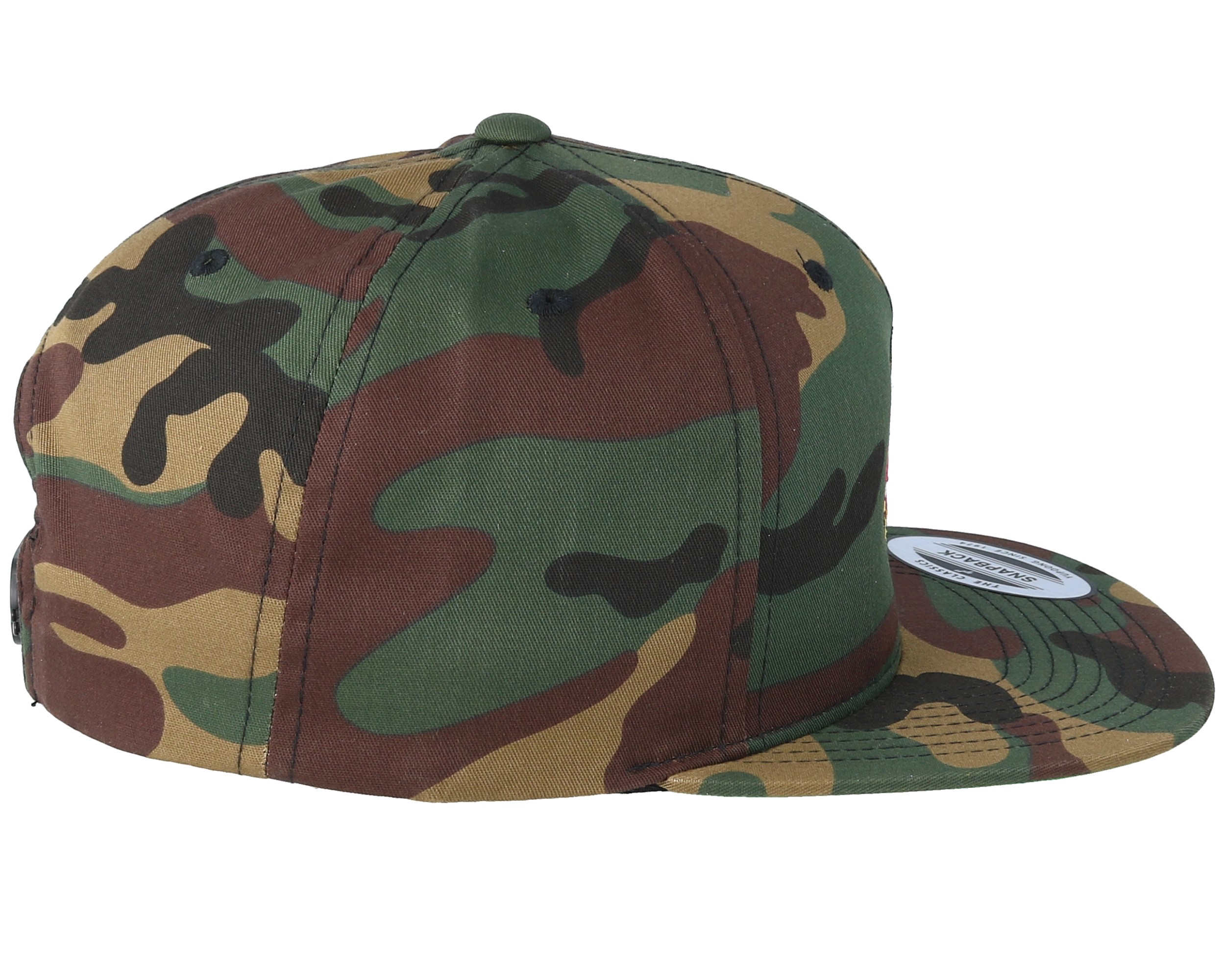 Donut Time Camo Snapback - BOOM caps - Hatstoreworld.com