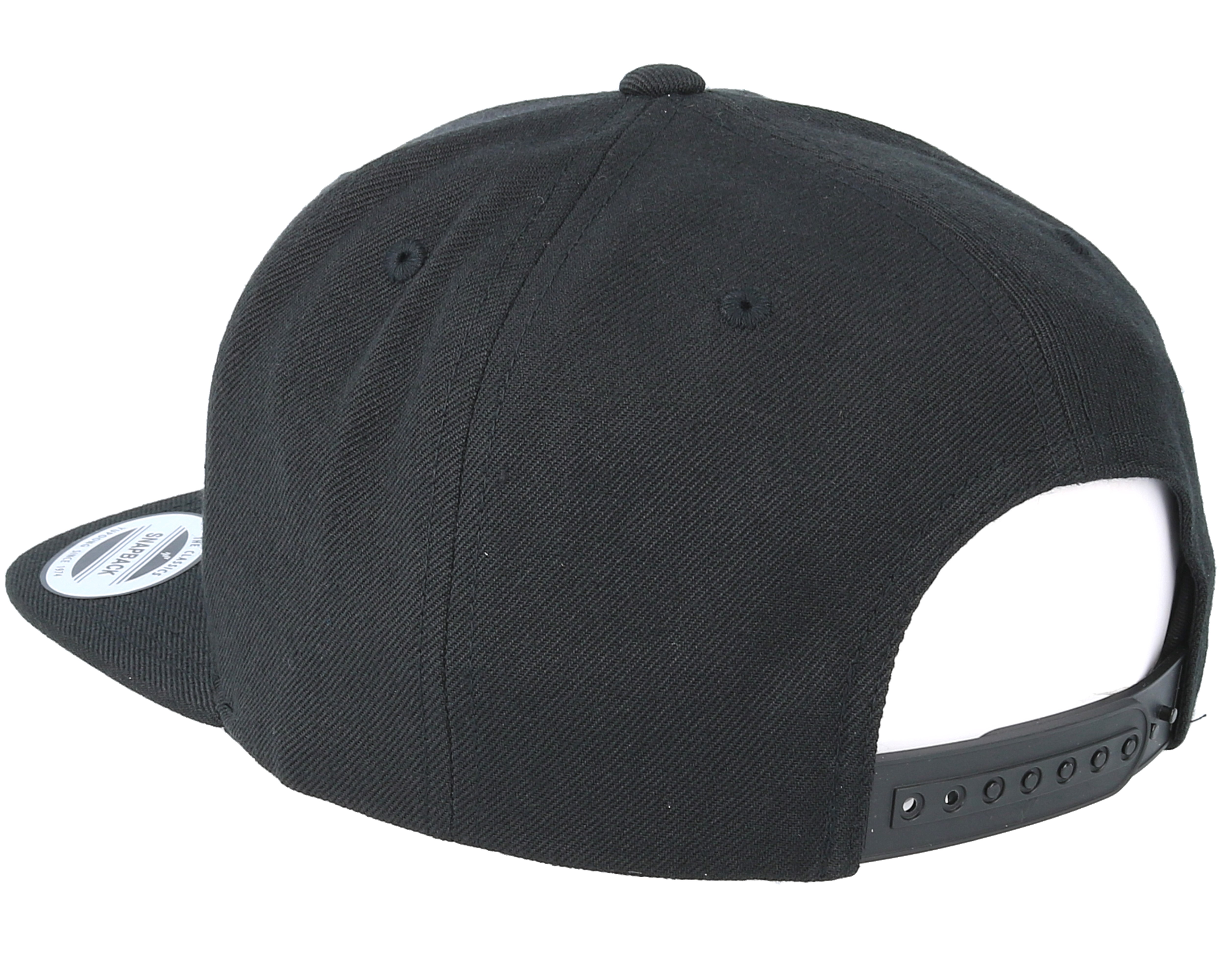 Bolt Black/White Snapback - Rave caps - Hatstoreworld.com