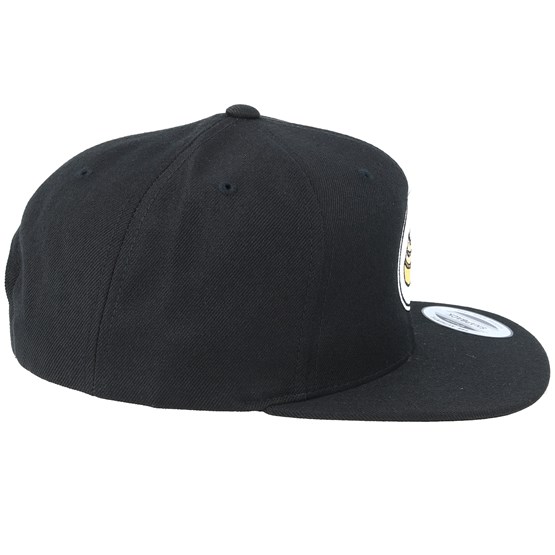 Swedish Fika Cinnamon Bun Black Snapback - Iconic caps - Hatstoreworld.com