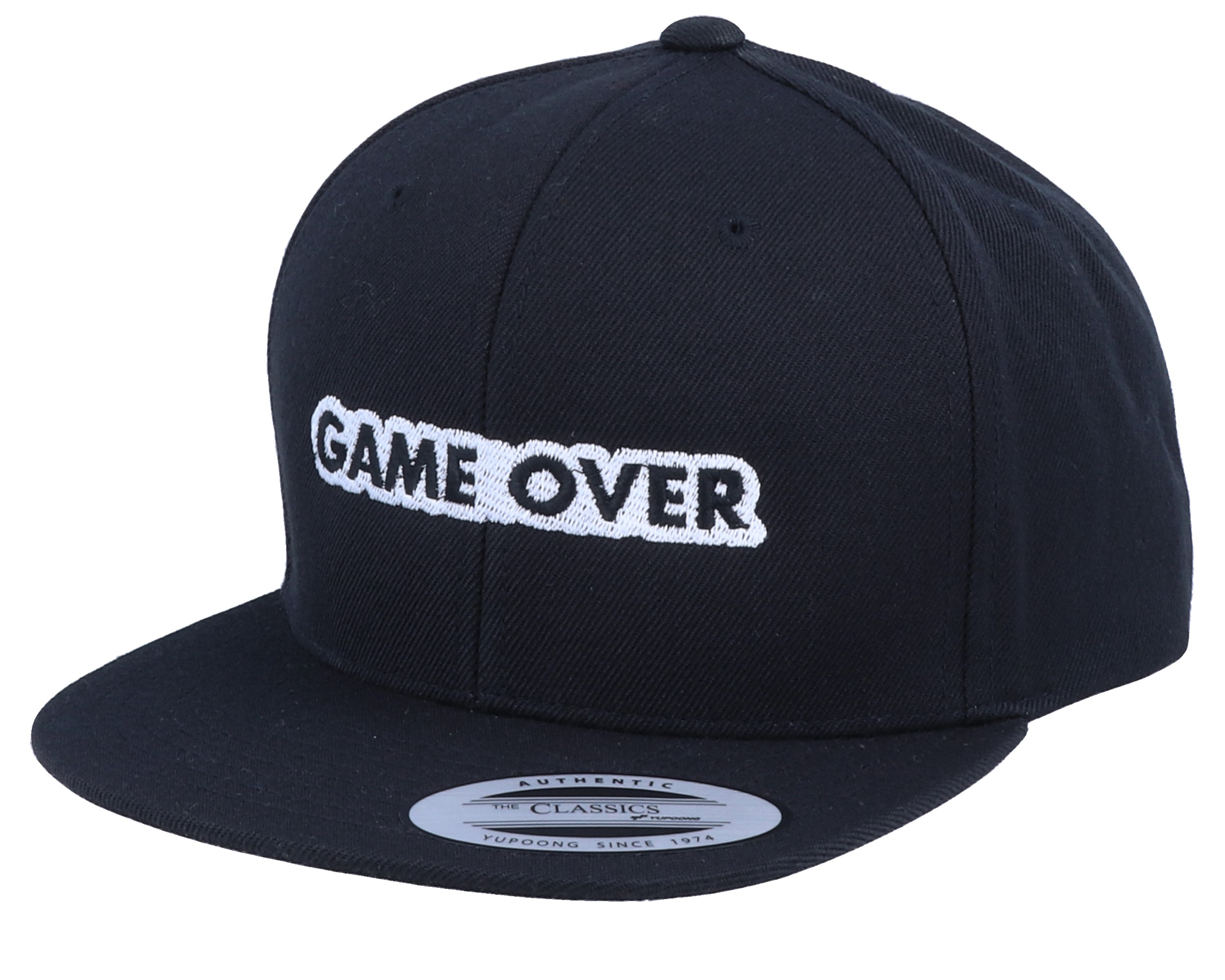 Kids Game Over Black Snapback - Kiddo Cap caps - Hatstoreworld.com