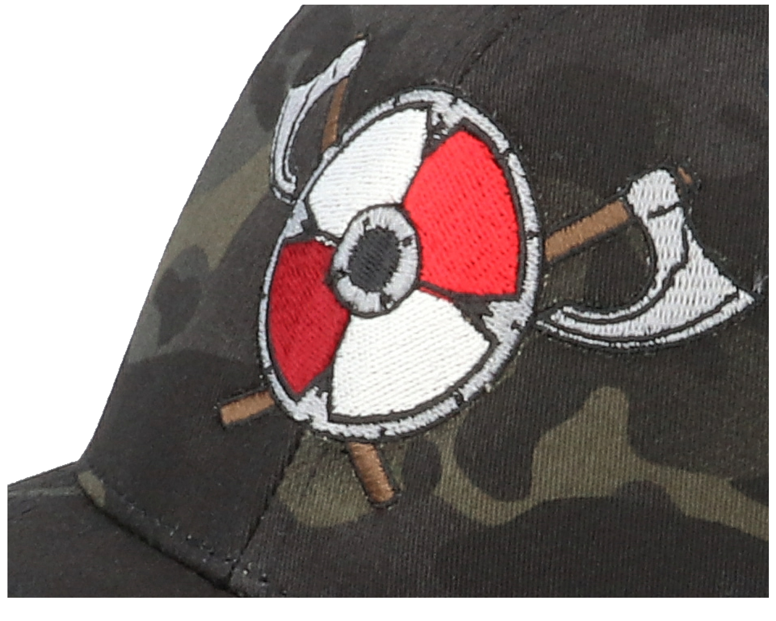 Axe Shield Black Camo Flexfit - Vikings caps - Hatstoreworld.com