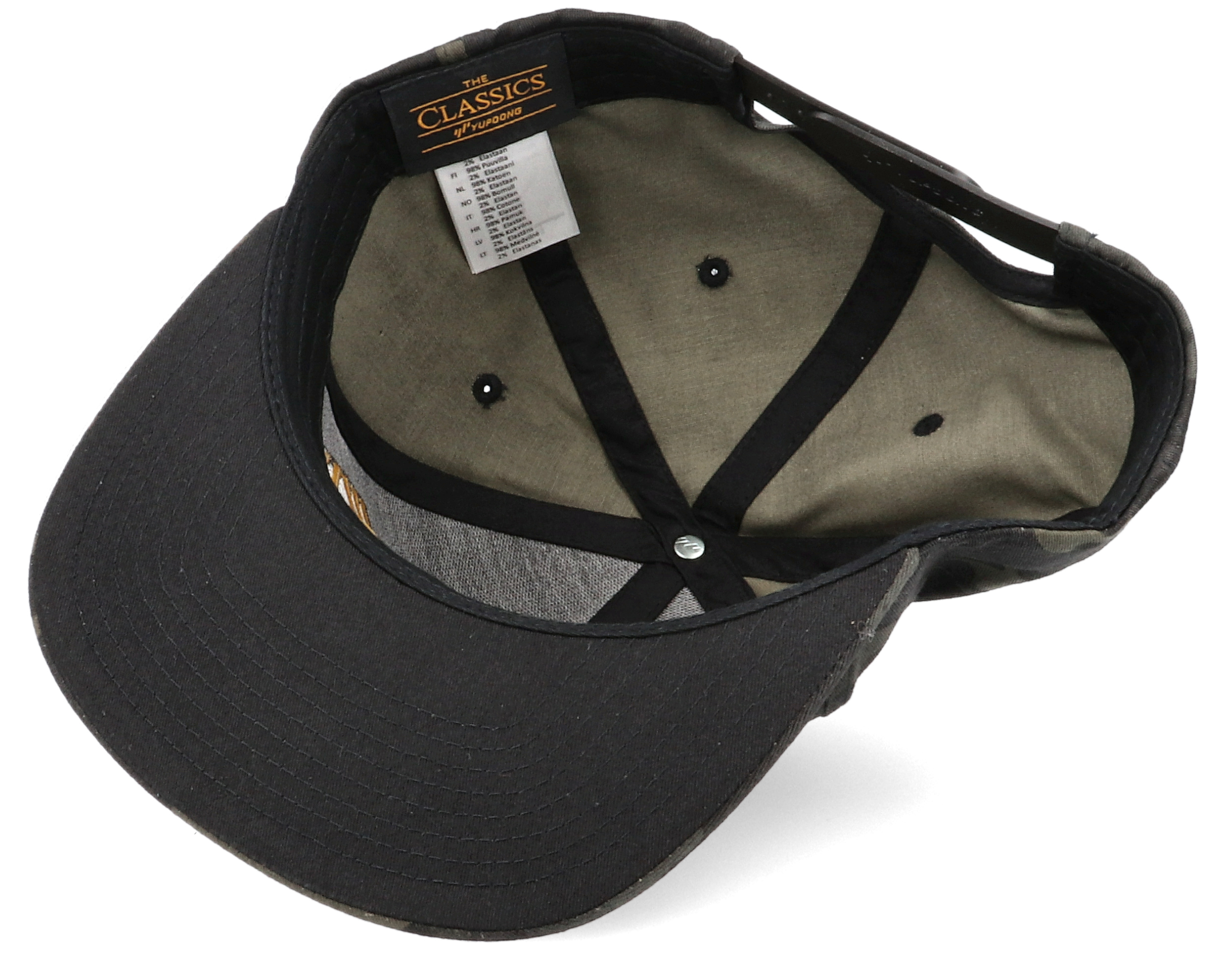 Sergeant Major Insignia Side Panel Multicam Black Snapback - Army Head ...