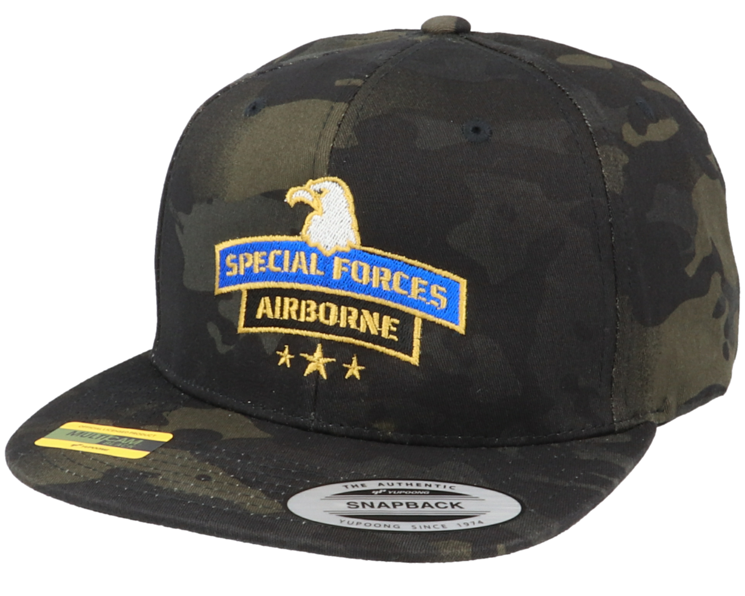 Special Forces Multicam Black Snapback - Army Head caps - Hatstoreworld.com