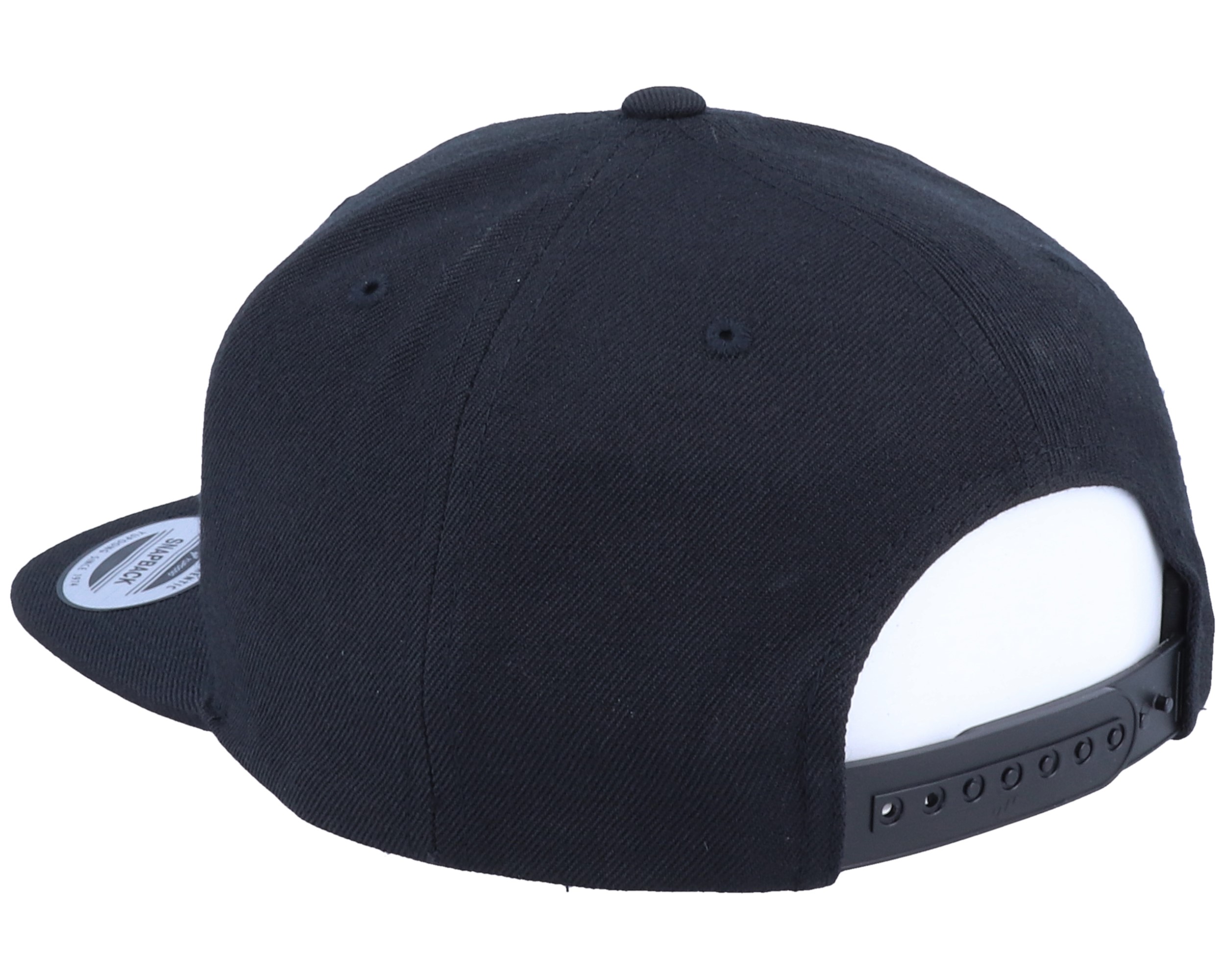 K Letter 3D Black Snapback - Iconic caps - Hatstoreworld.com