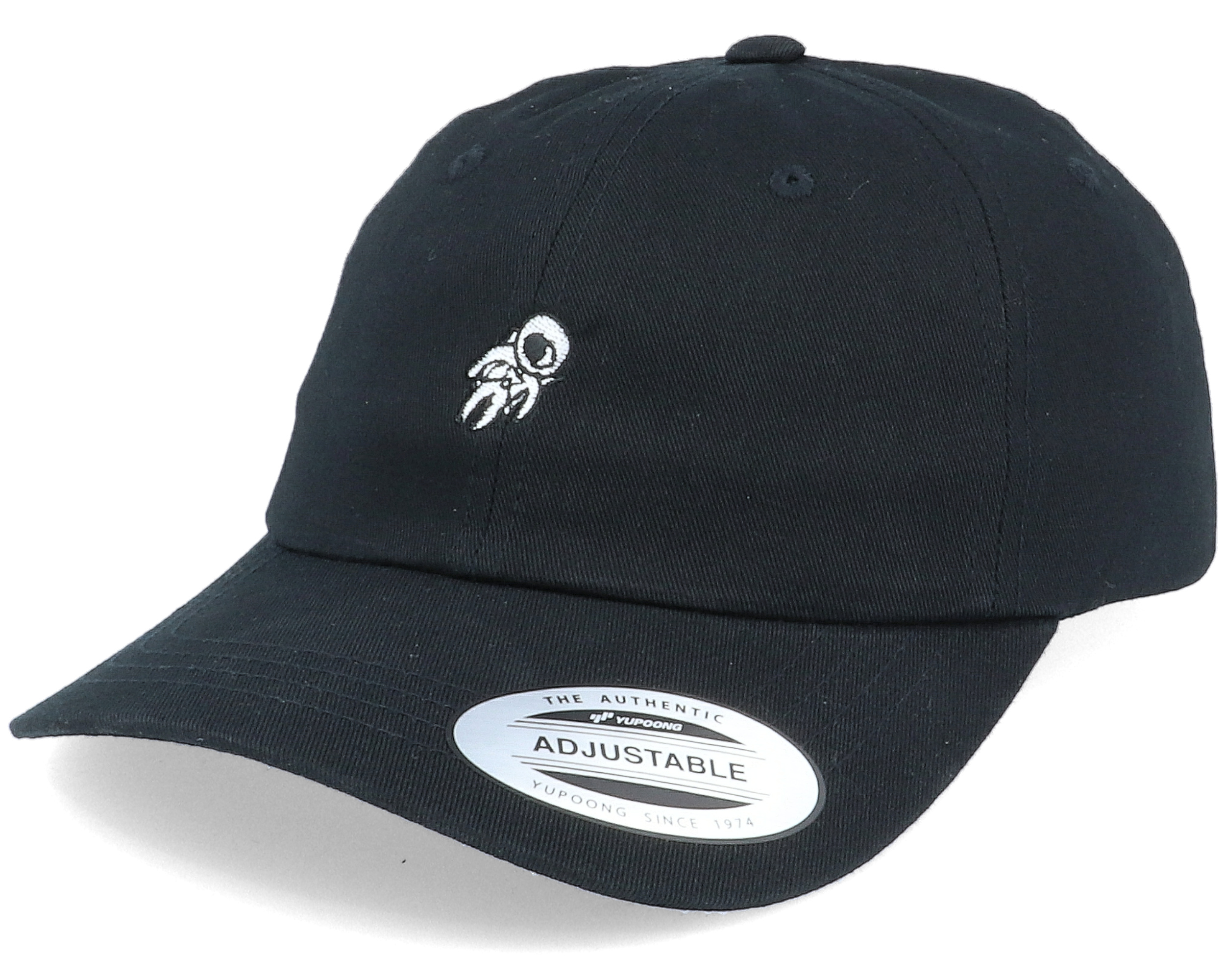 Tiny Astronaut Black Dad Cap - Iconic caps - Hatstoreworld.com