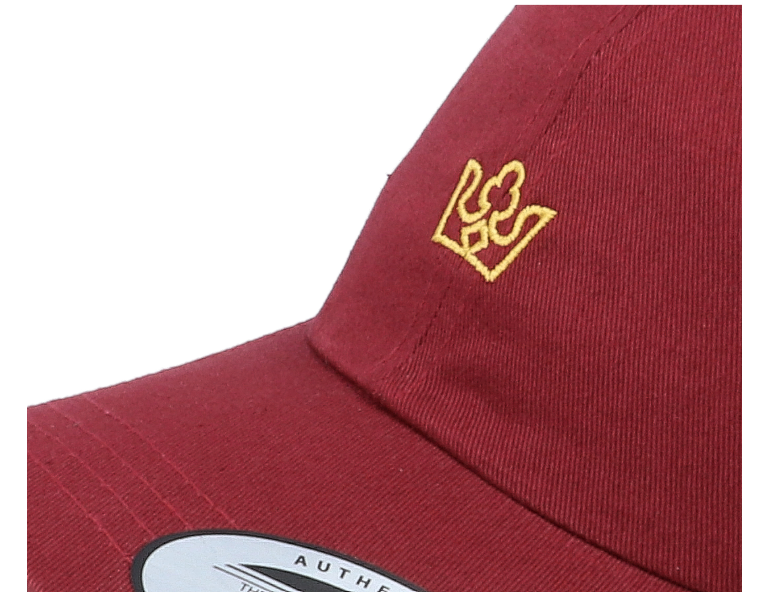 Small Crown Maroon Dad Cap - Iconic caps - Hatstoreworld.com