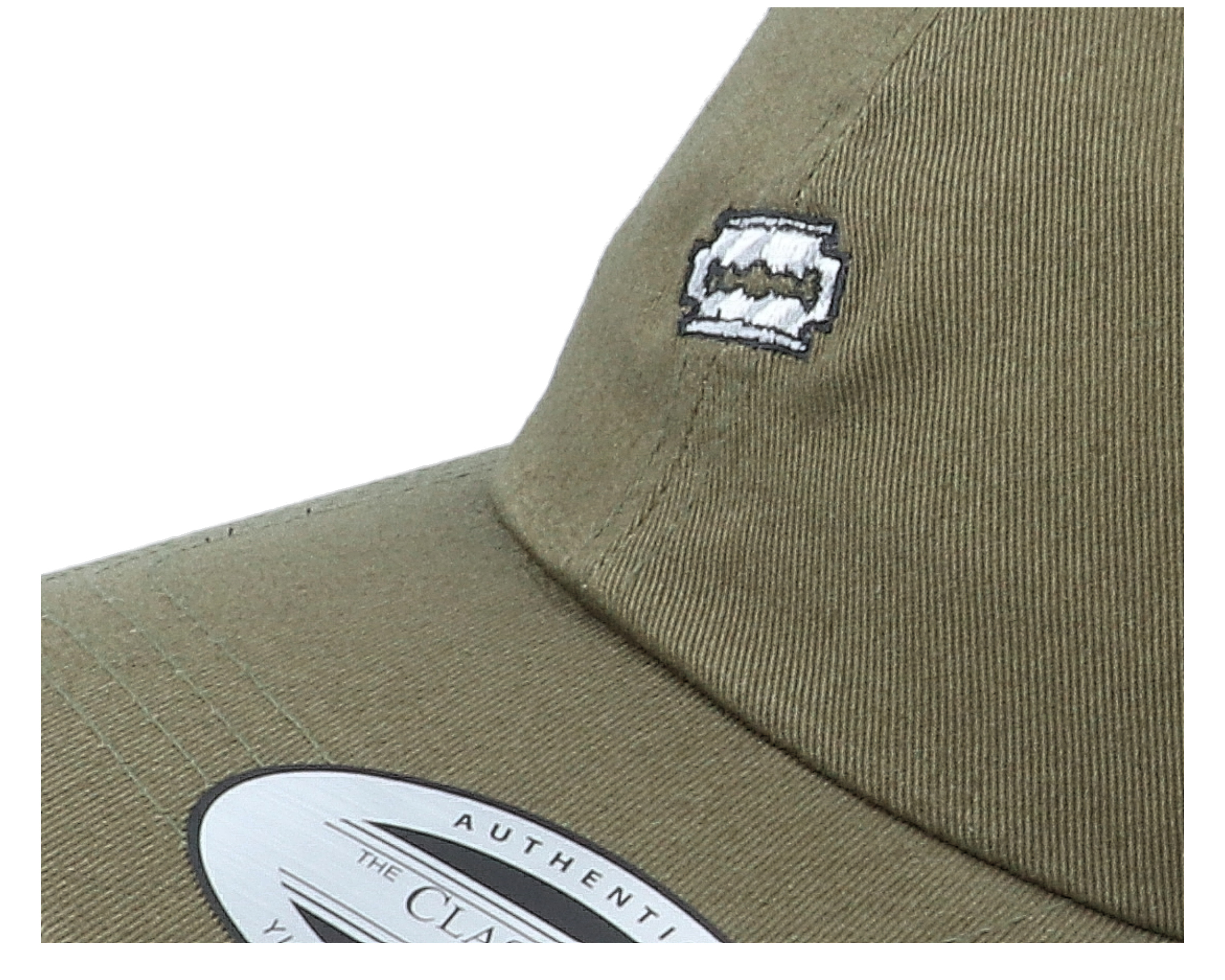Tiny Razor Blade Olive Dad Cap - Iconic caps - Hatstoreworld.com