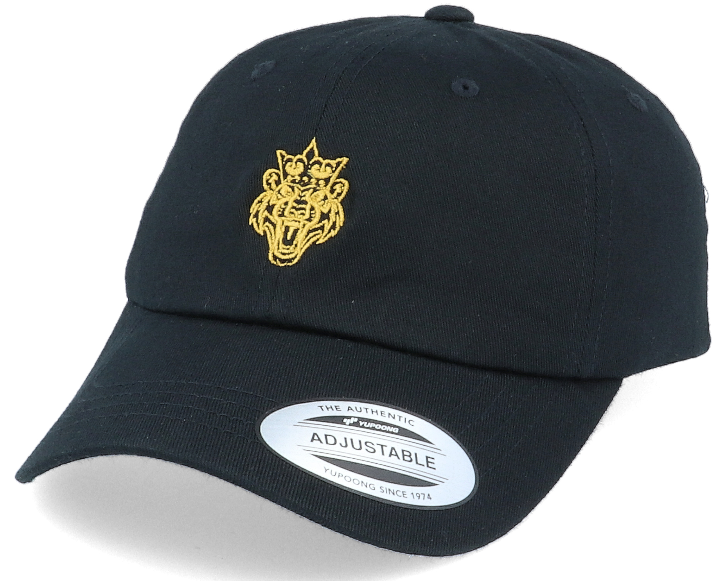 Tiger King Dad Cap Black/Gold Adjustable - Iconic caps - Hatstoreworld.com