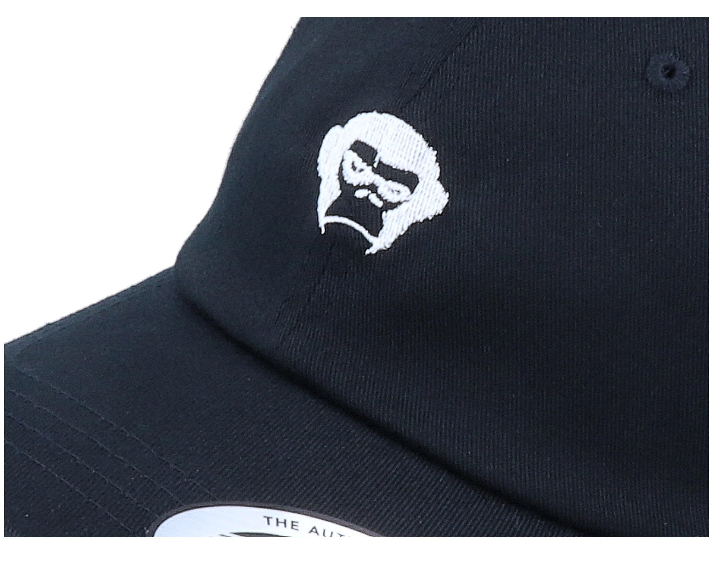 Grumpy Monkey Organic Black Dad Cap - Iconic caps - Hatstoreworld.com